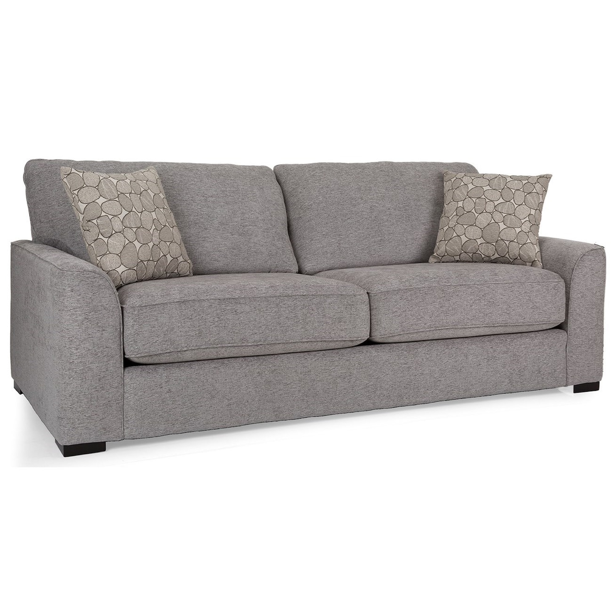 Decor-Rest 2786 2786-01 Sofa with Rounded Track Arms | Wayside ...