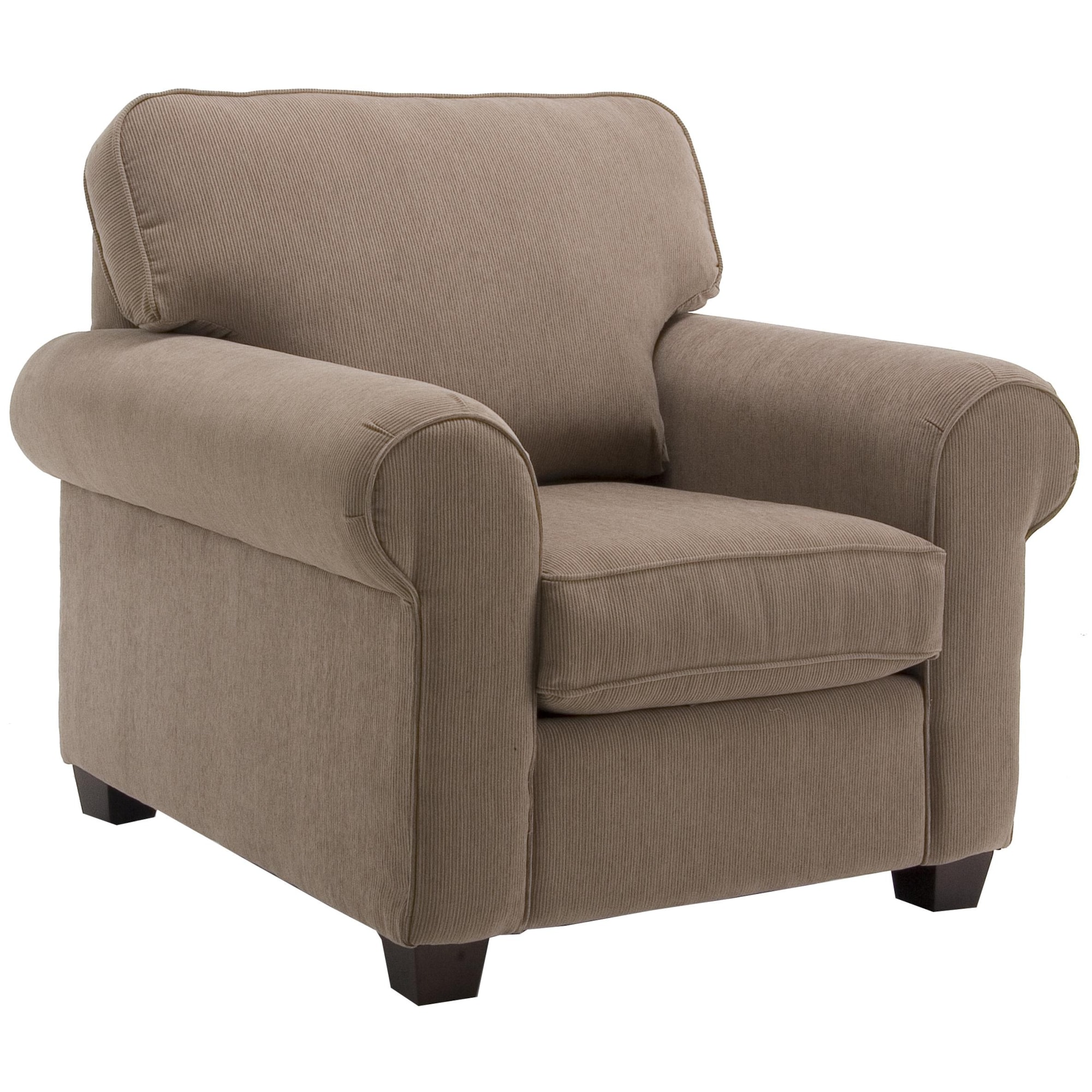Decor-Rest 3179 2179 CHAIR Classic Upholstered Chair with Rolled Arms ...
