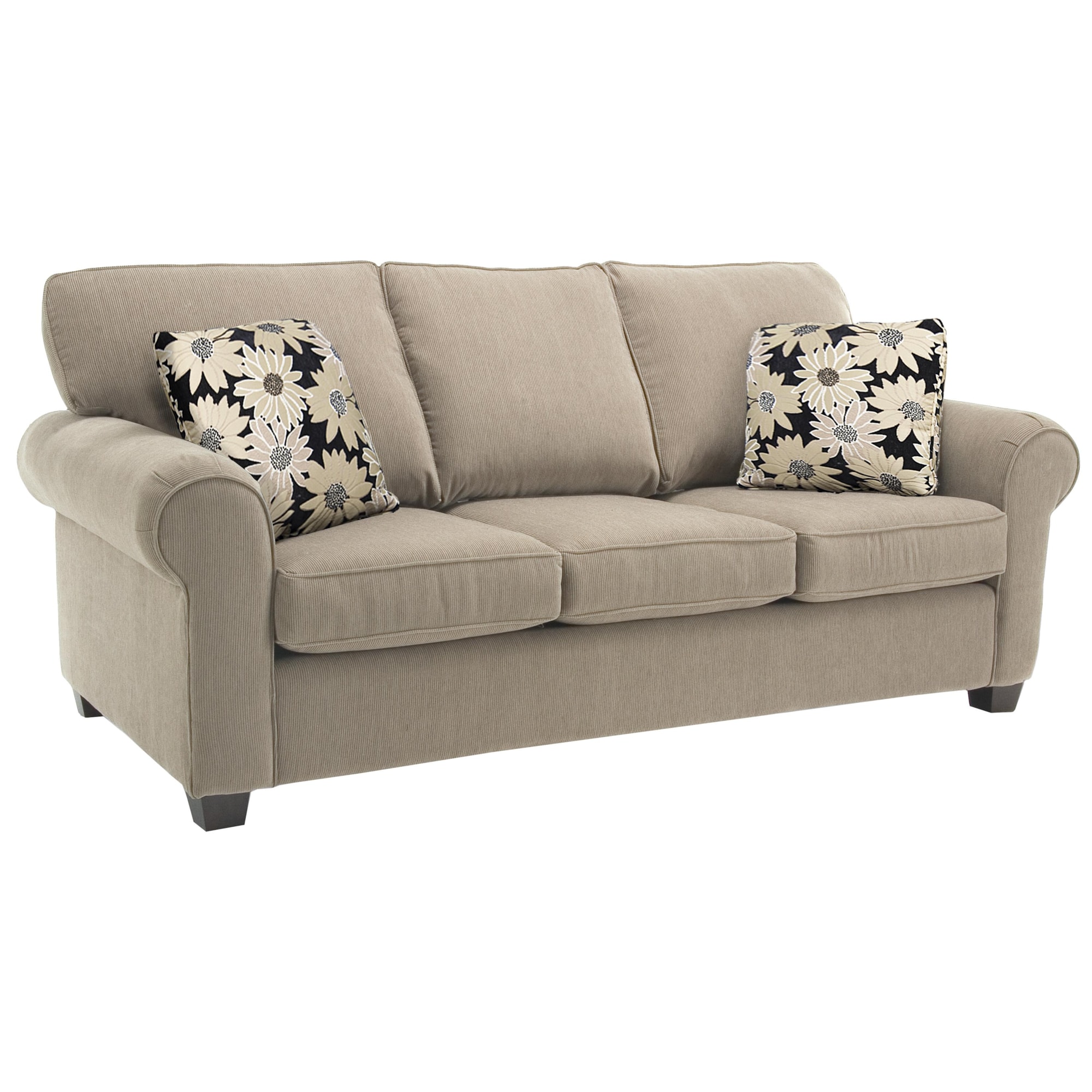 Decor-Rest 3179 2179 SOFA Upholstered Sofa with Rolled Arms | Wayside ...
