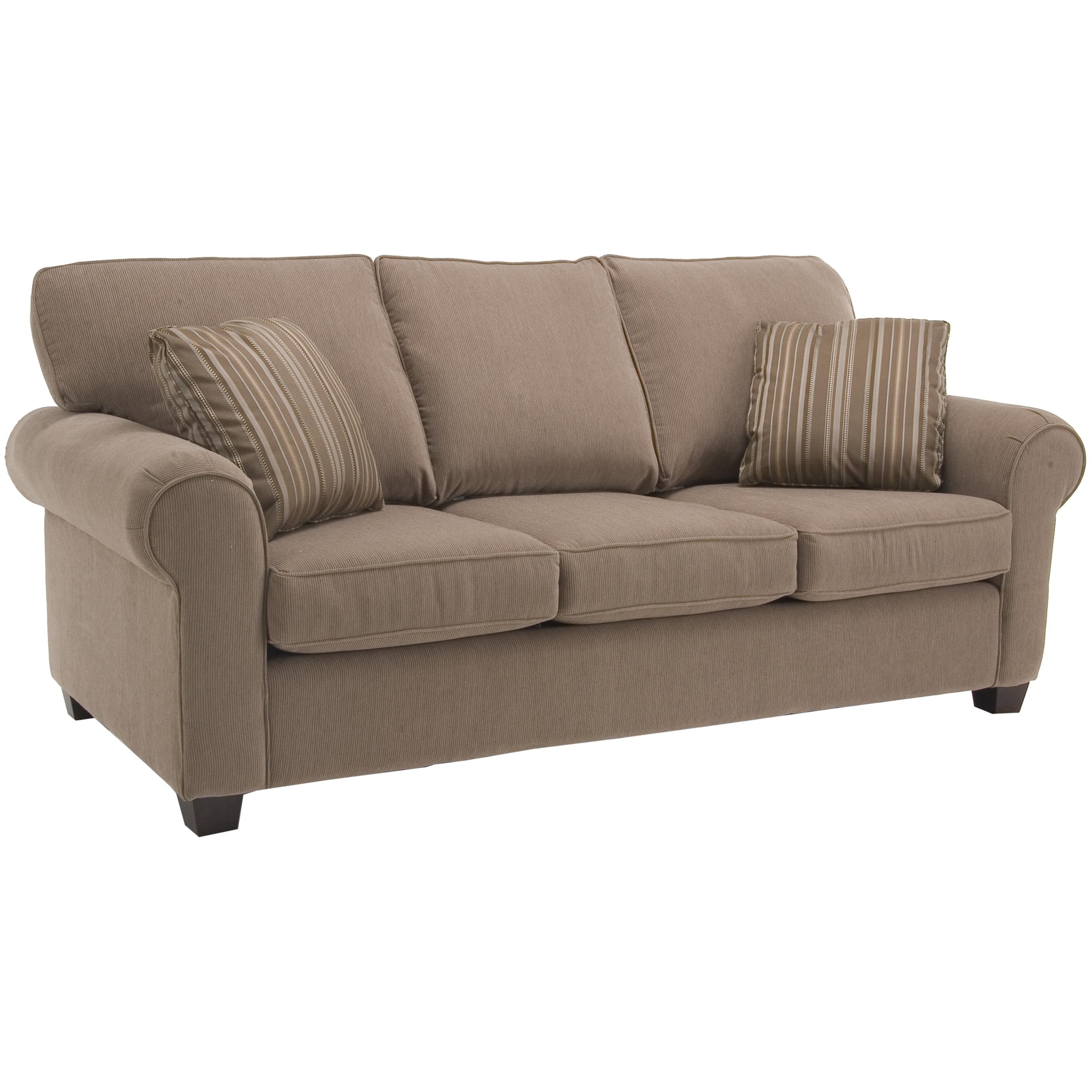 Decor-Rest 3179 2179 SOFA Upholstered Sofa with Rolled Arms | Wayside ...