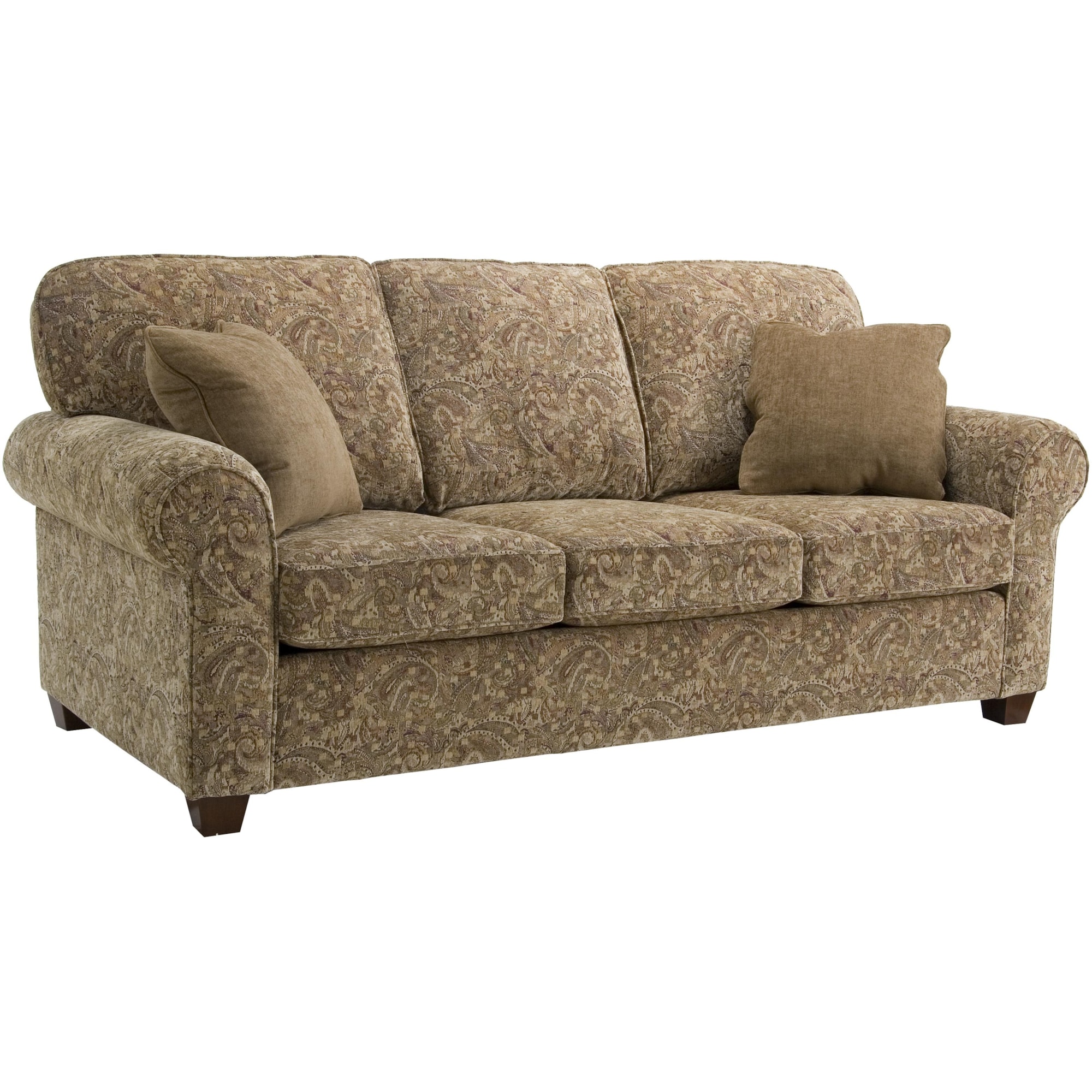 Decor-Rest 3179 2179 SOFA Upholstered Sofa with Rolled Arms | Wayside ...