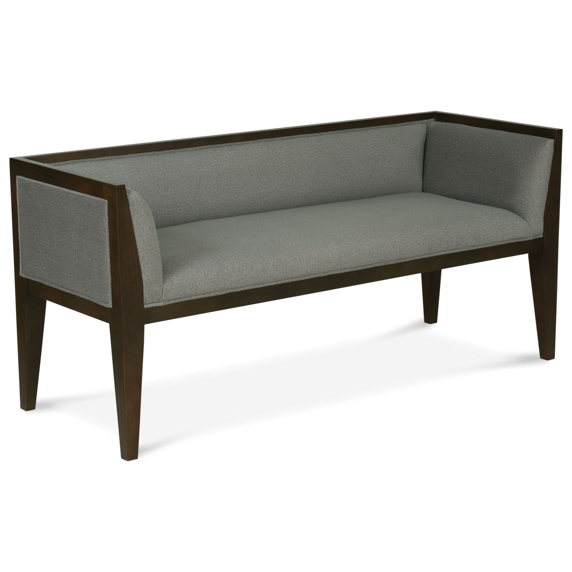 Fairfield Ottomans 175110863 Contemporary Accent Bench with Tuxedo Back ...