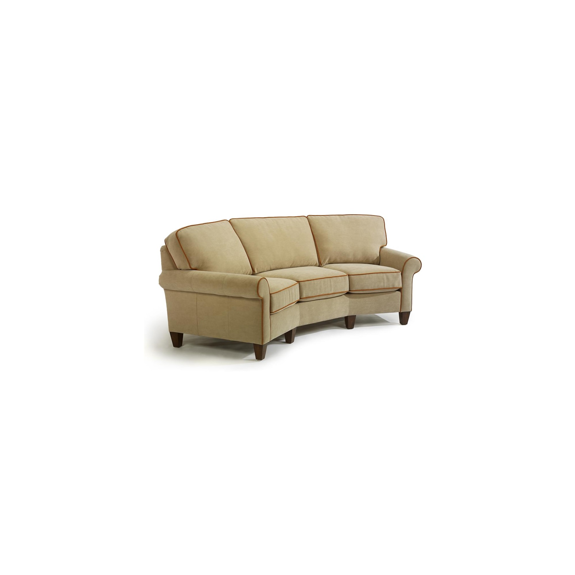 Flexsteel Westside 3979 323 Casual Style Conversation Sofa Belfort