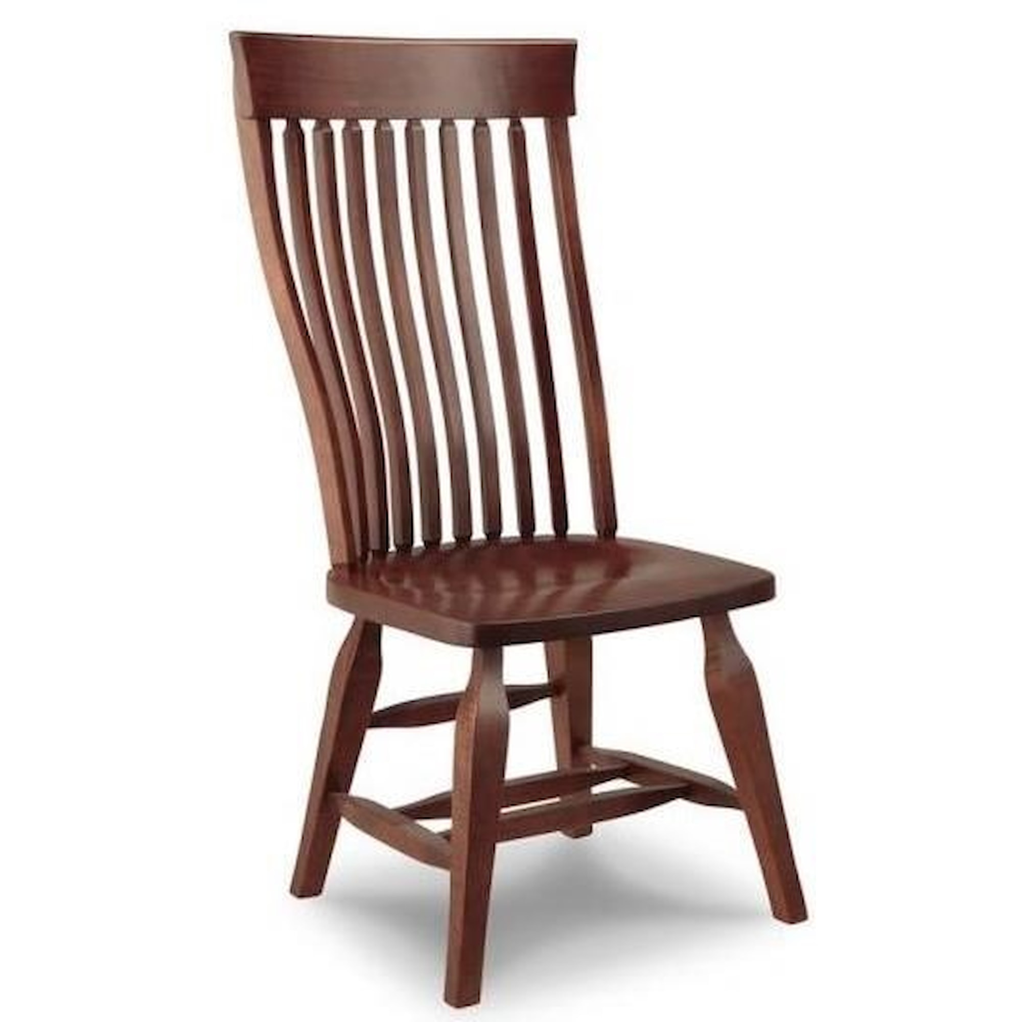 Handstone Florence P-FL20 Side Chair with Wood Seat | Stoney Creek ...