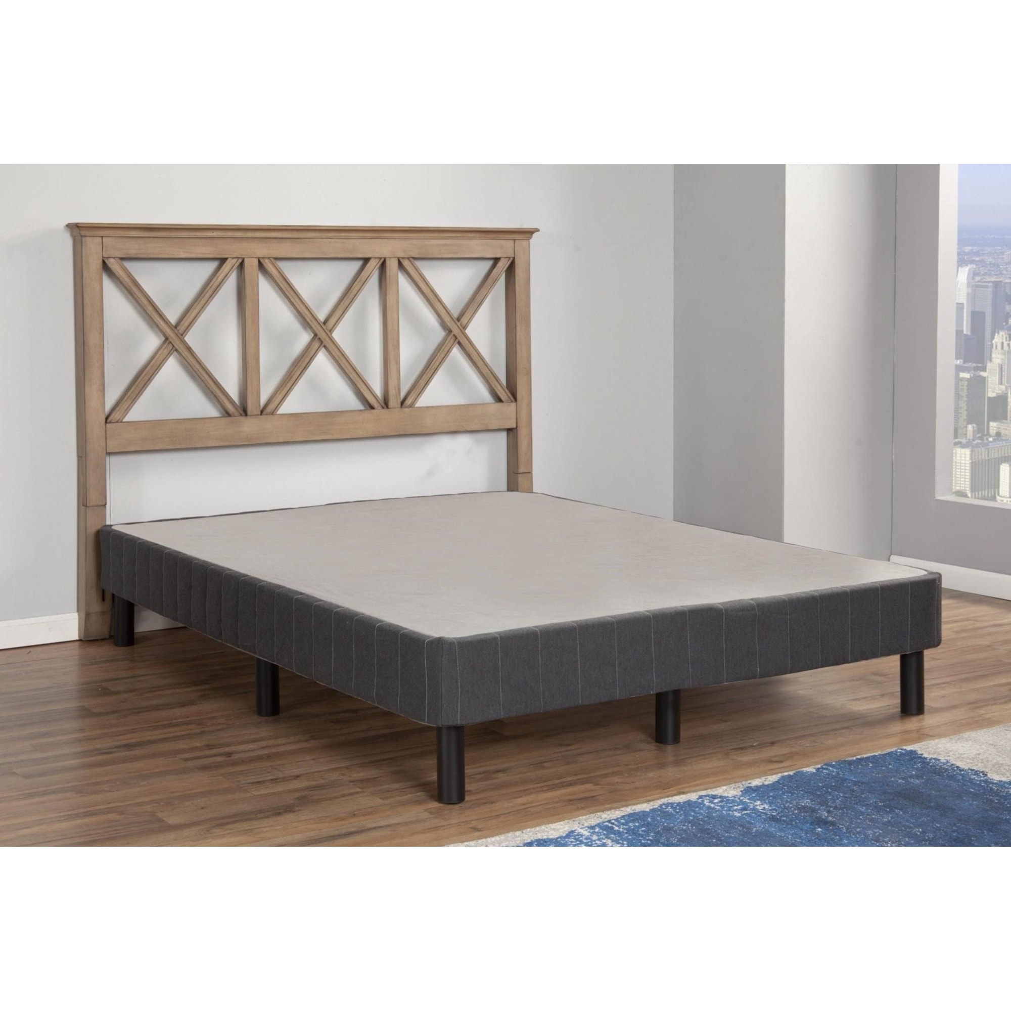 Hollywood Bed Frame Company Enforce EPB3430T Twin Platform Base ...