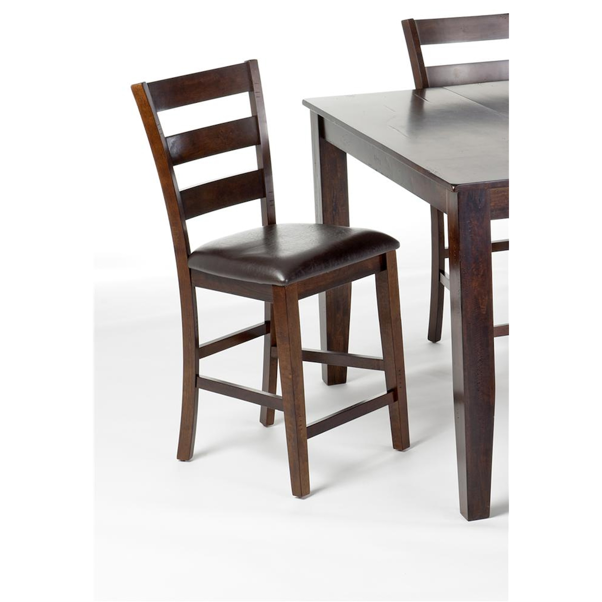Intercon Kona INCKA-BS-669L-RAI Ladderback Upholstered Barstool ...