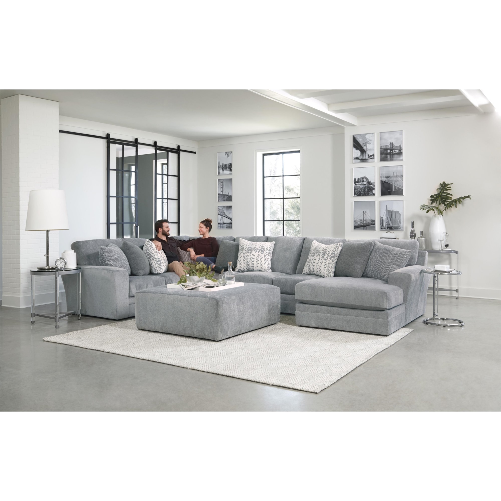 Jackson Furniture Glacier 9910356 3 PC Sectional | Johnny Janosik ...