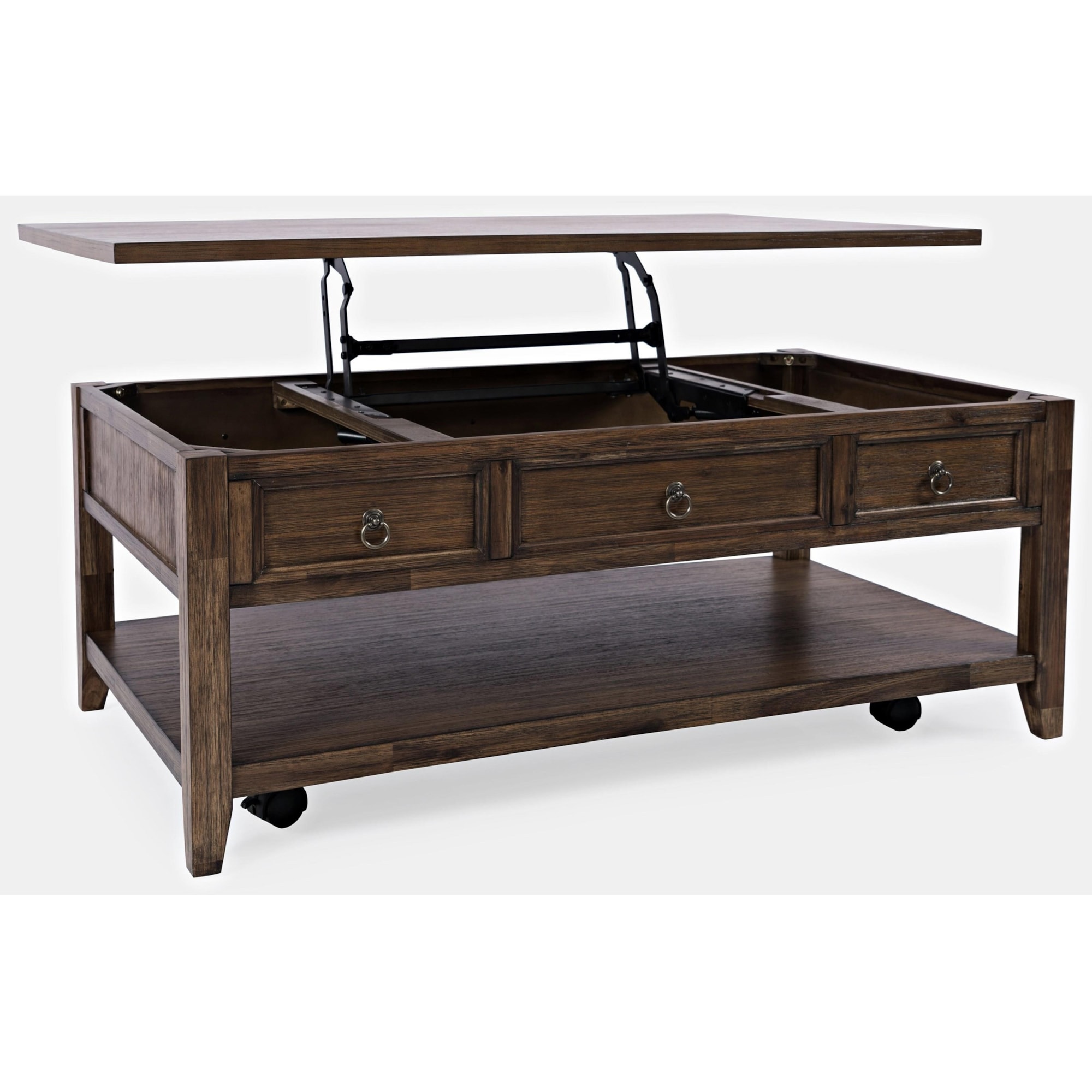 Jofran Bakersfield 2051816 Bakersfield Transitional Lift Top Cocktail ...