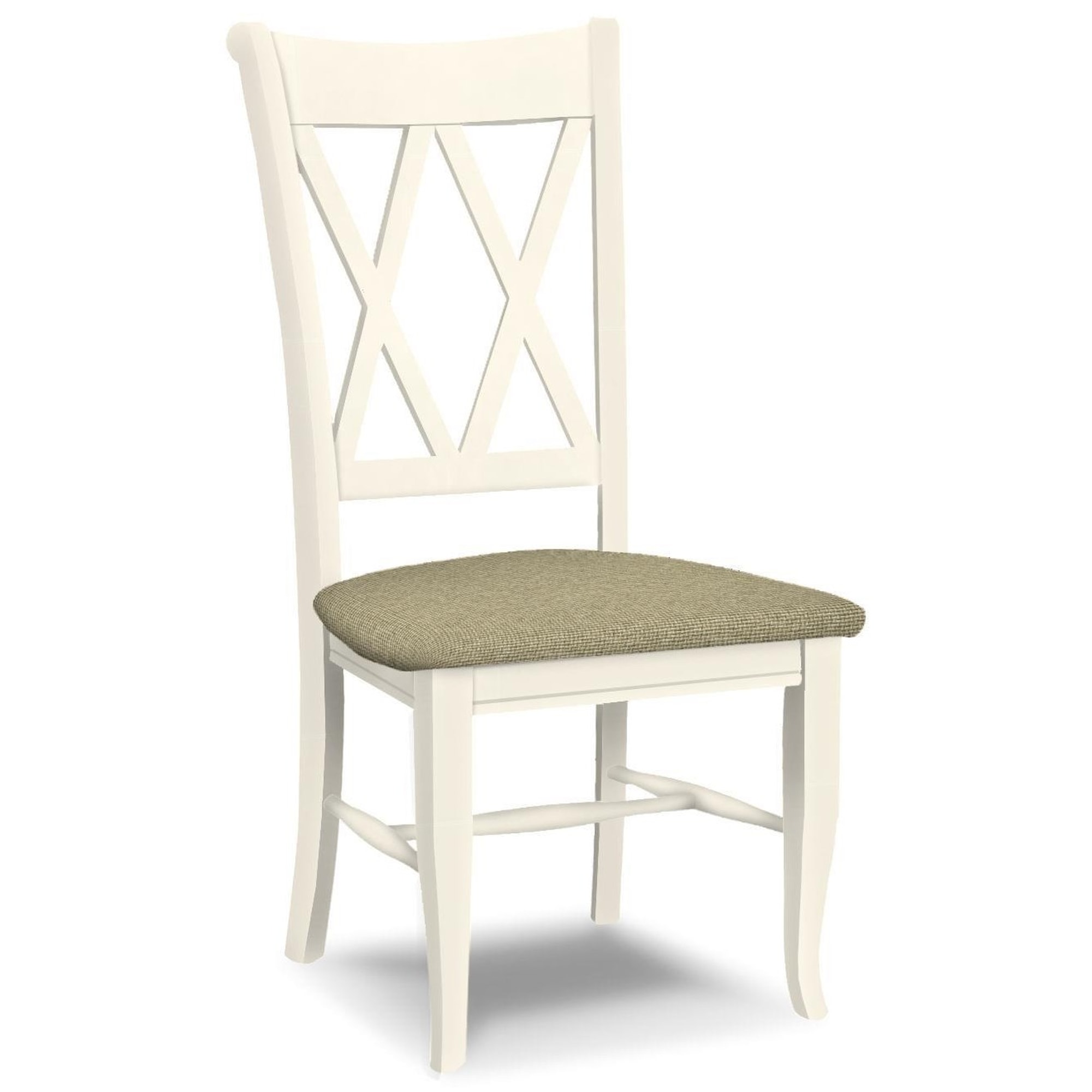 John Thomas SELECT Dining Room 261744025 Farmhouse Double X Back Chair ...