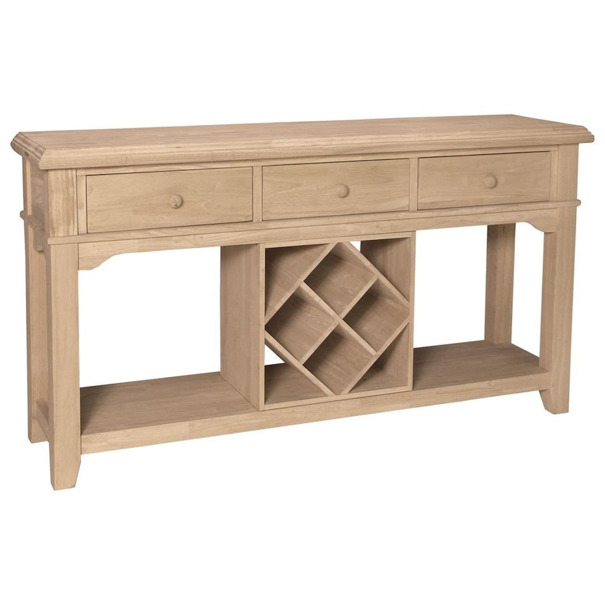 John Thomas SELECT Dining Room SV-37AB Transitional Canyon Server ...
