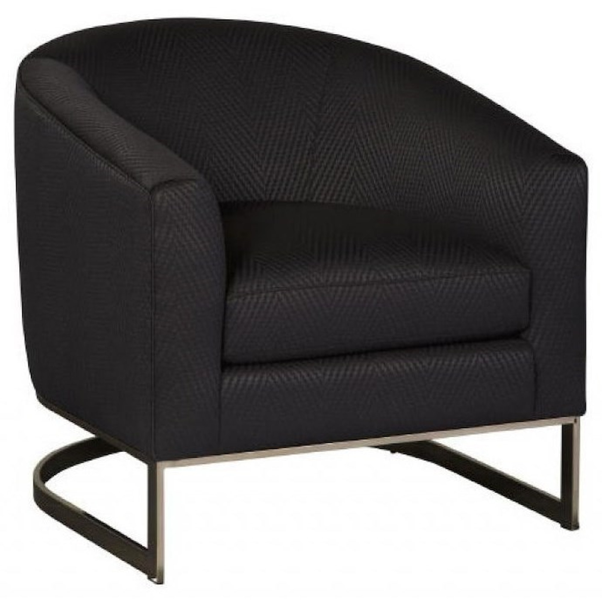 Jonathan Louis Tina 12357 Contemporary Accent Barrel Chair | Thornton ...