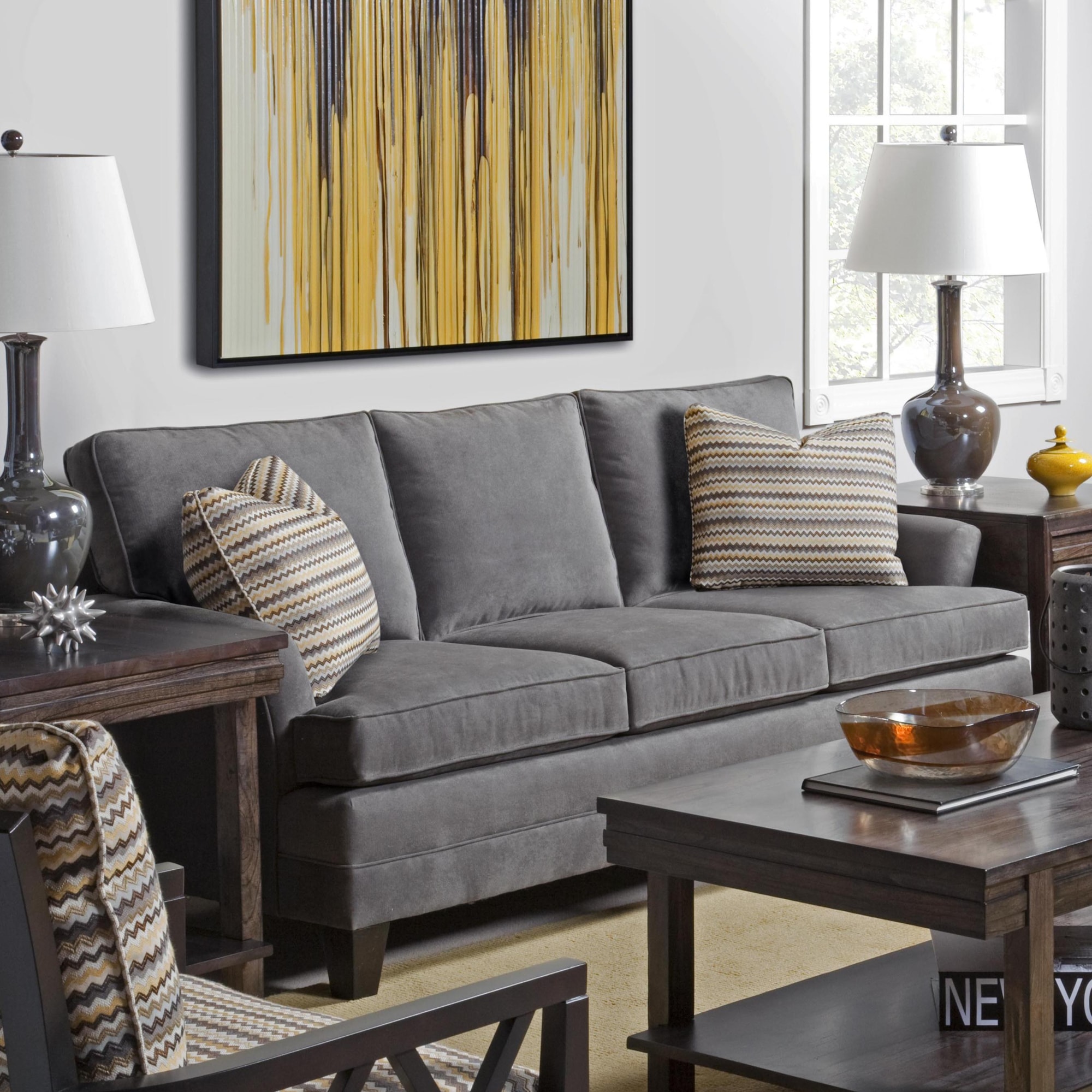 Kincaid Furniture Studio Select CDB-73T Customizable 75" Sofa | Belfort ...