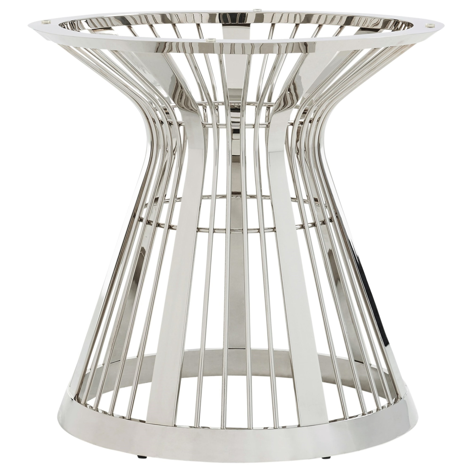 Lexington Ariana 732-875-60c Riviera Stainless Dining Table Base With ...