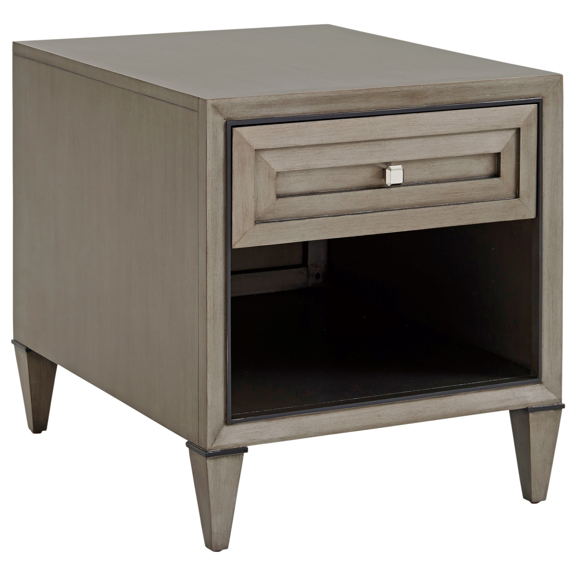 Lexington Ariana 732-951 Verona End Table with One Drawer and One Shelf ...