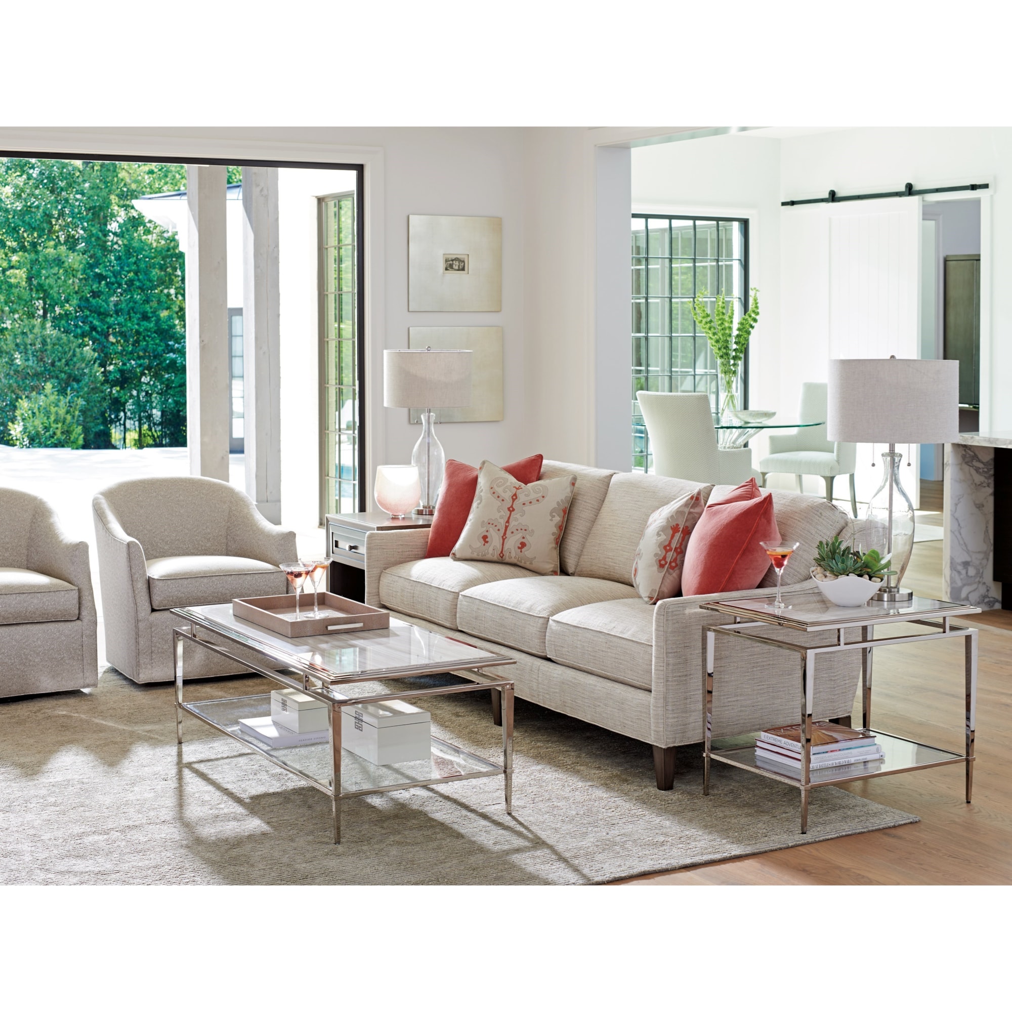 Lexington Ariana 7716-33 Turin Contemporary Sofa | Baer's Furniture | Sofas