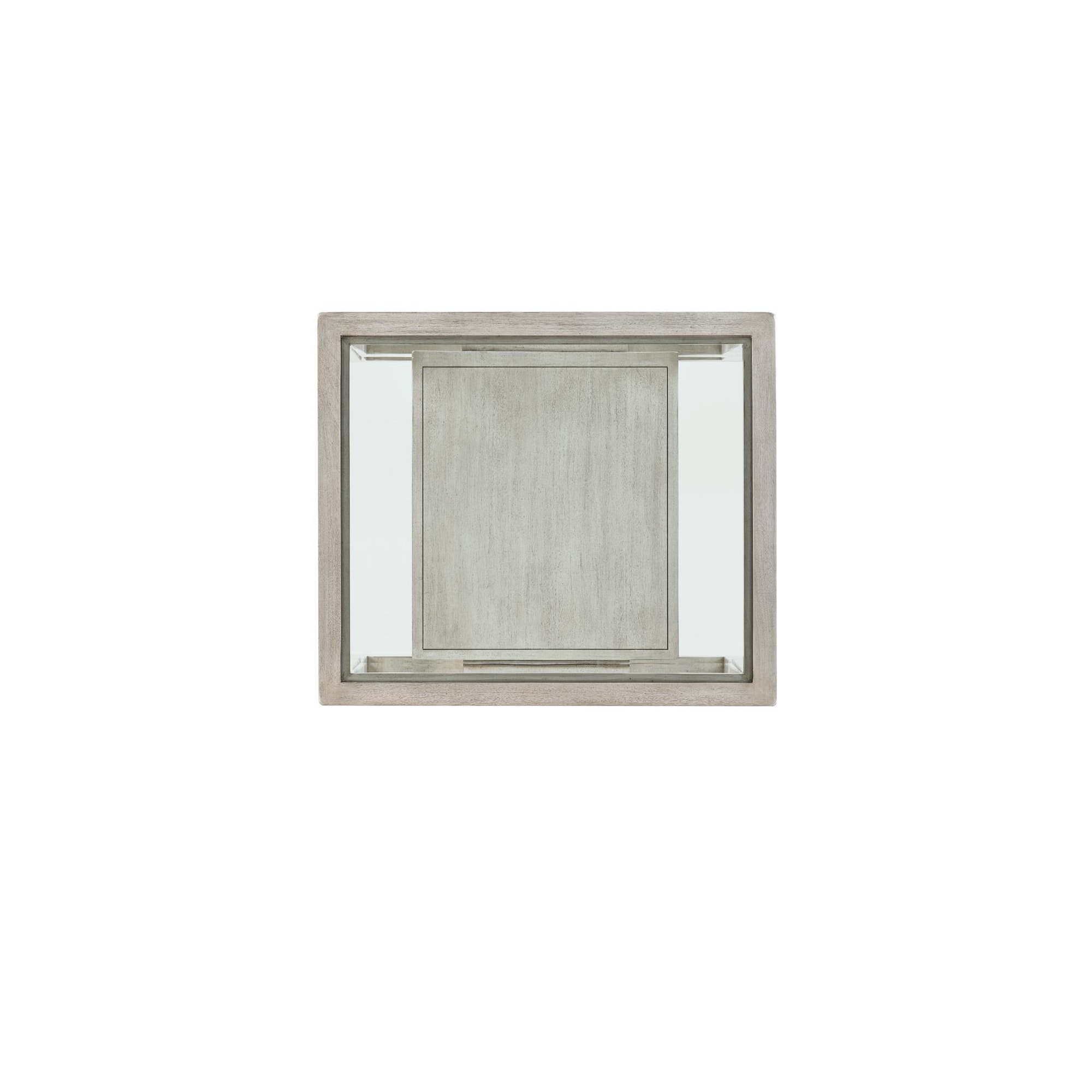 Lexington Oyster Bay 714-953 Harper End Table with Glass Top | Baer's ...