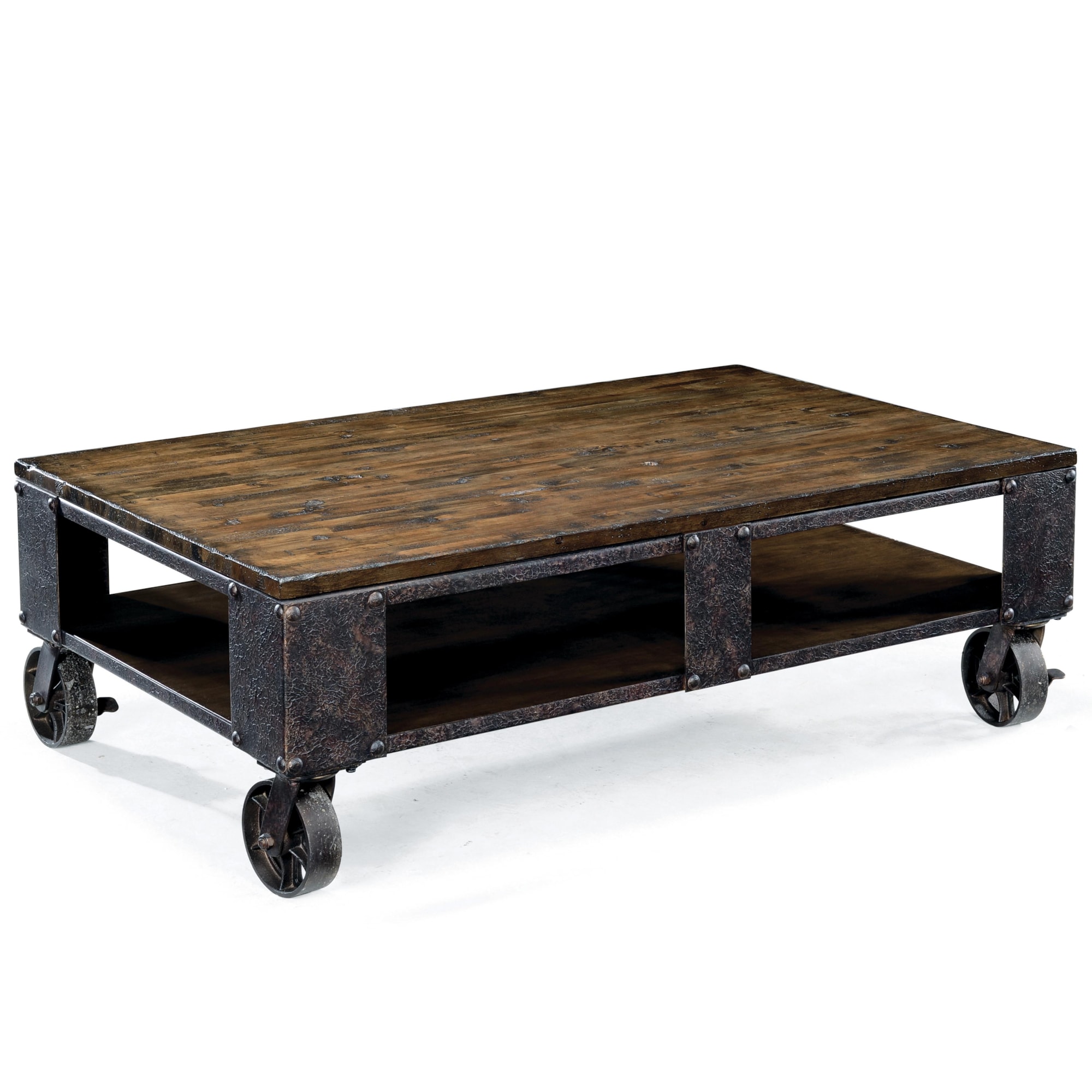 Magnussen Home Pinebrook Occasional Tables T1755-43 Rustic Industrial ... Magnussen Home Pinebrook Occasional Tables T1755-43 Rustic Industrial ...