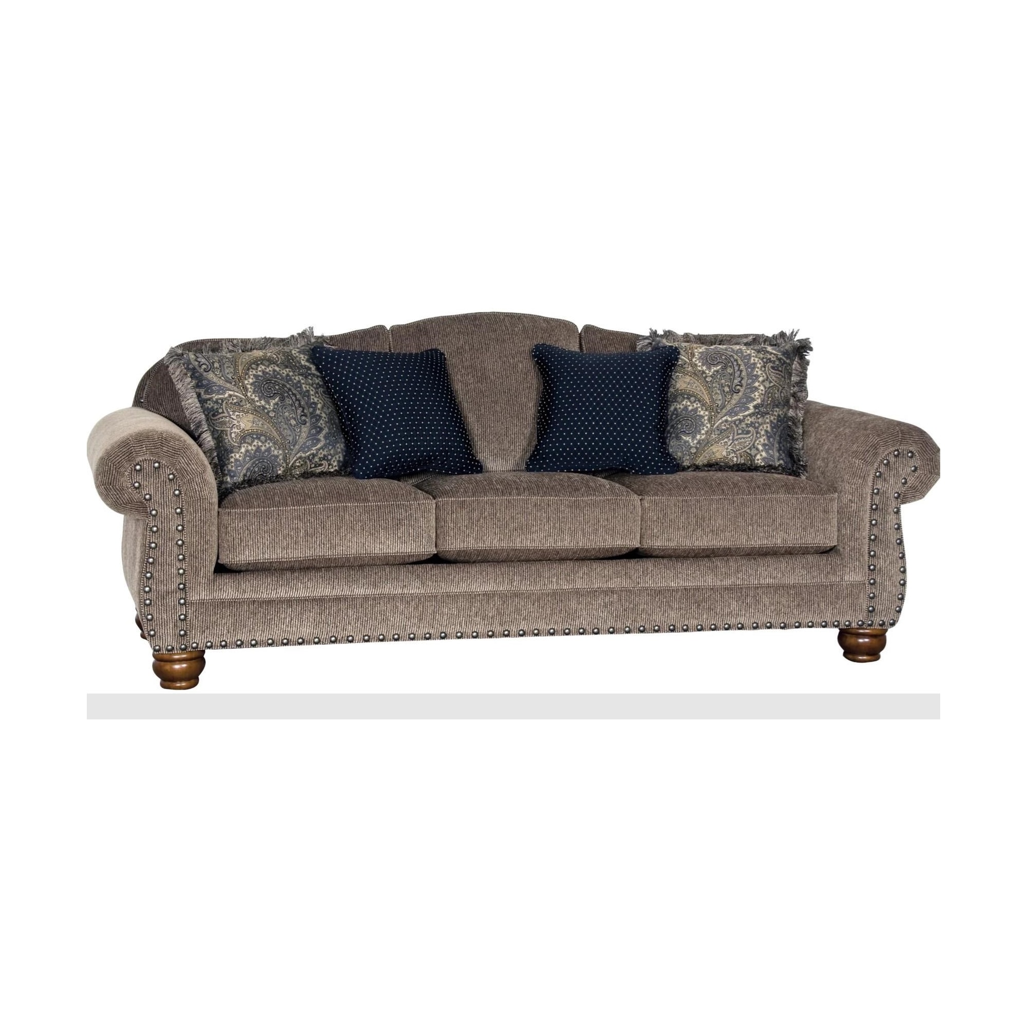 Mayo 3180 Series U3180F10B Mayo 3180 Traditional Sofa with Nail Head ...
