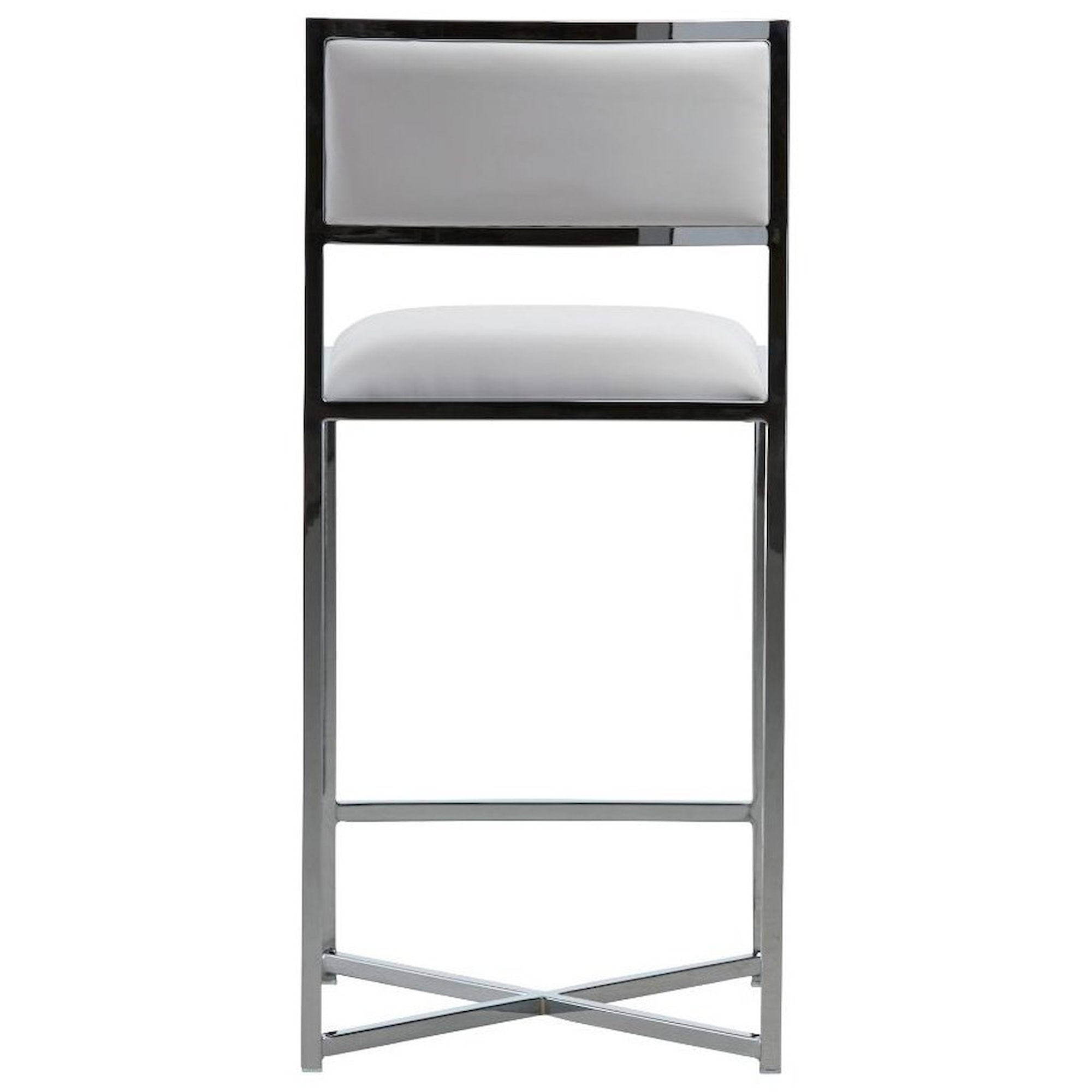 Modus International Amalfi 1AA470X X-Base Counter Stool in White ...