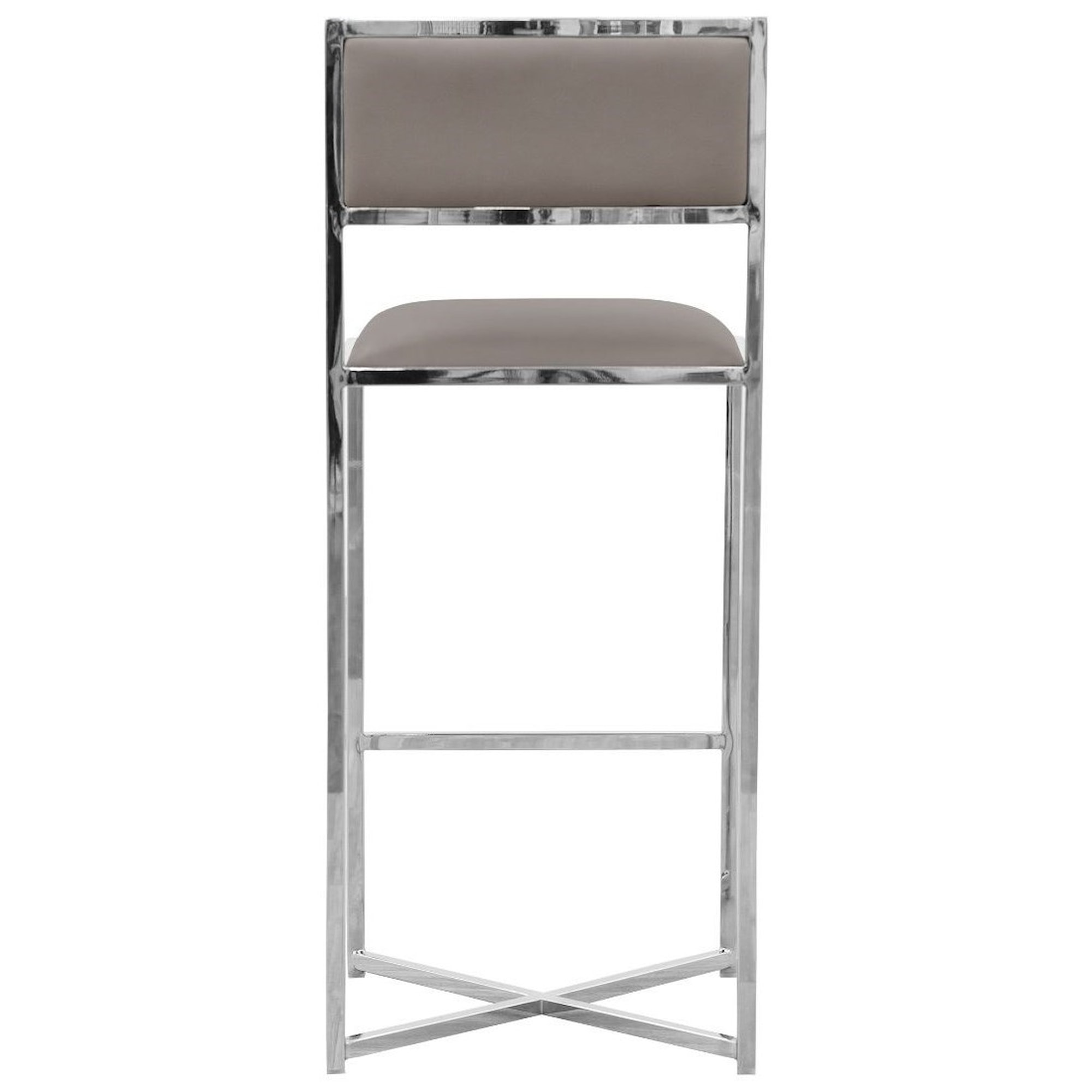 Modus International Amalfi 1AE268X X-Base Bar Stool in Taupe | Reeds ...