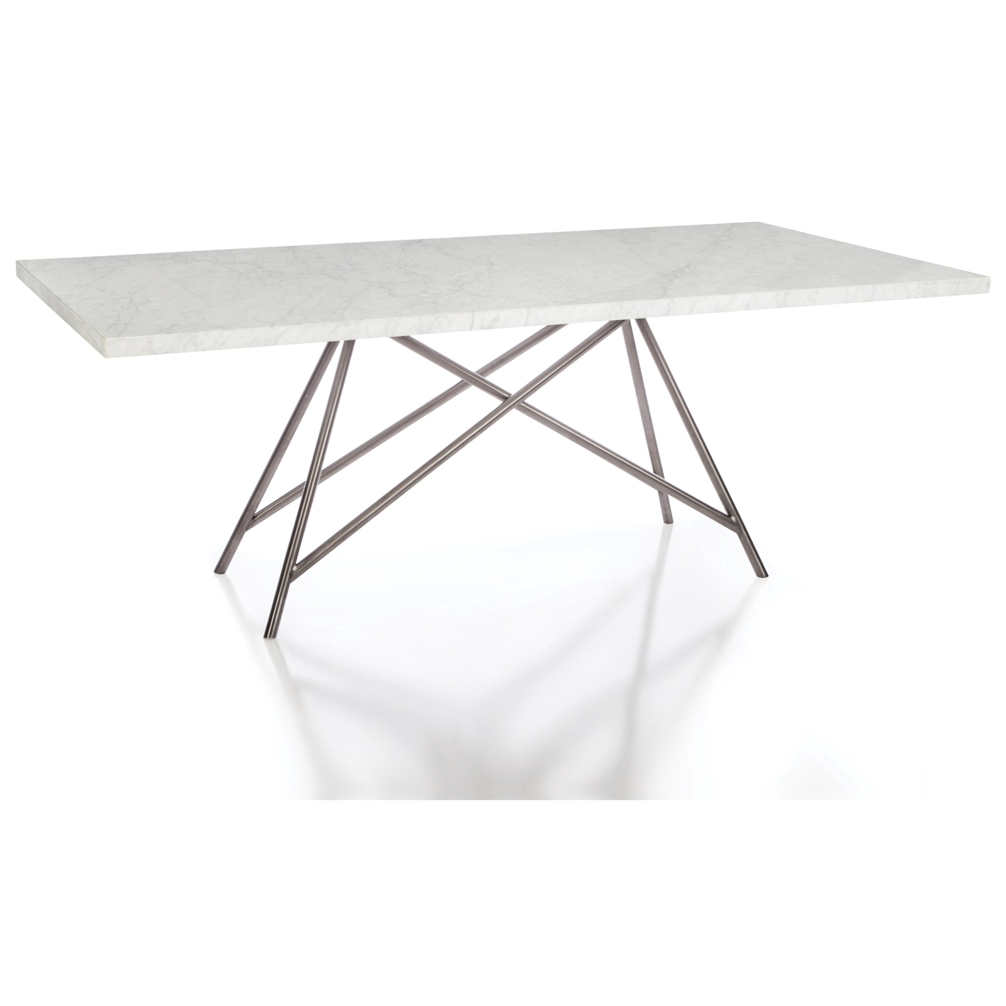 Modus International Coral 3N2560 Contemporary Dining Table with White ...