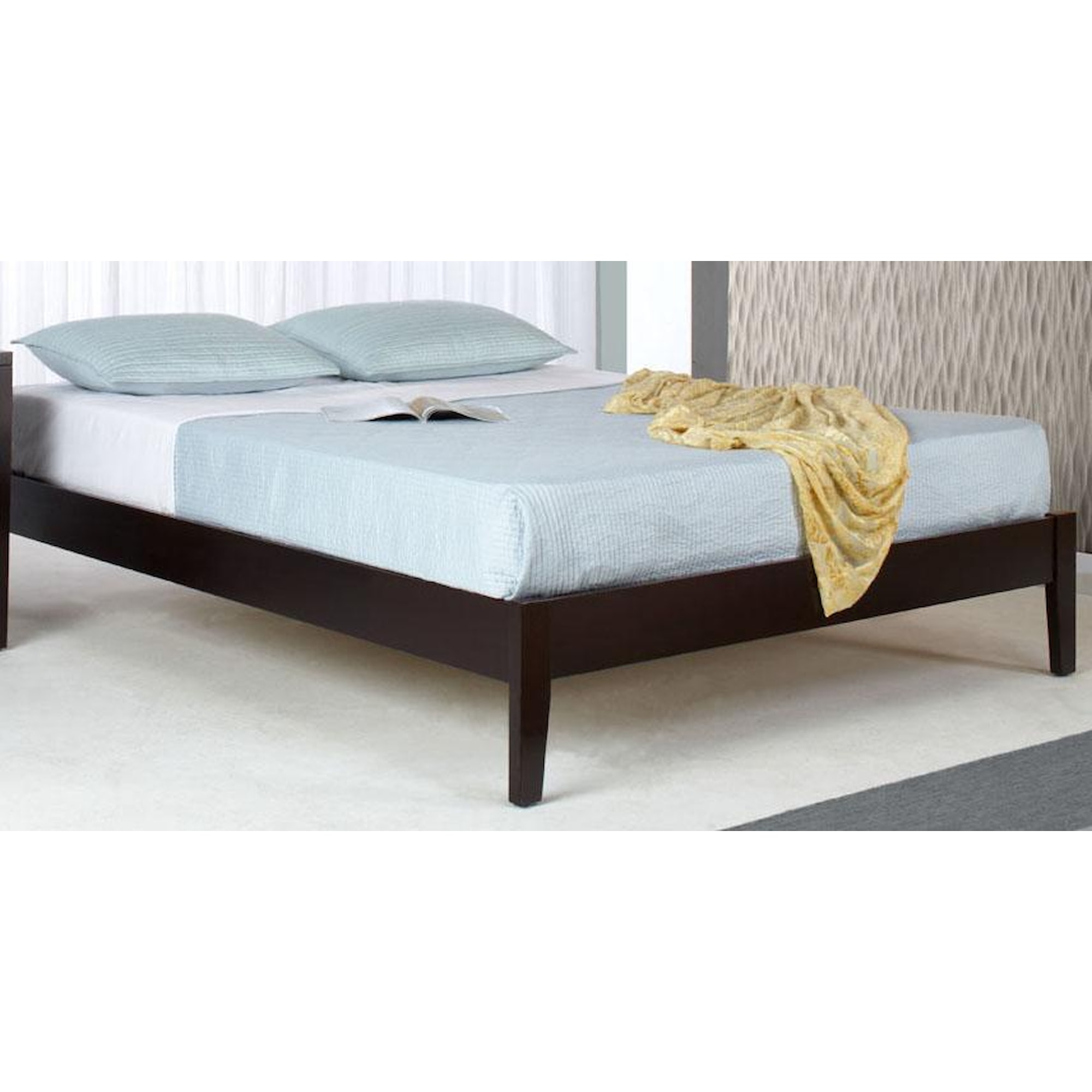 Modus International Nevis SP23F5 Queen Simple Platform Bed | A1 ...