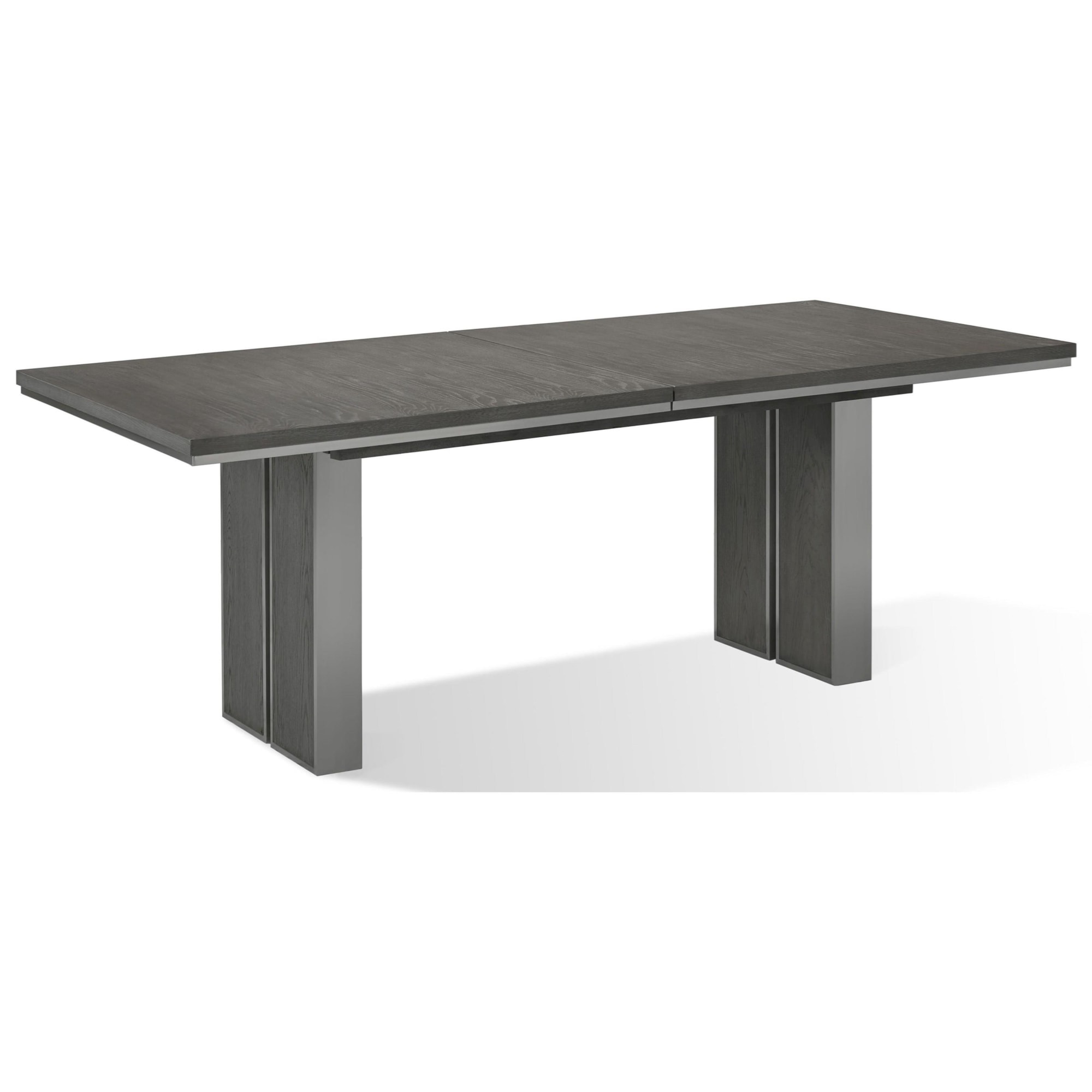 Modus Furniture Plata 6EL460 Contemporary Extension Dining Table in ...