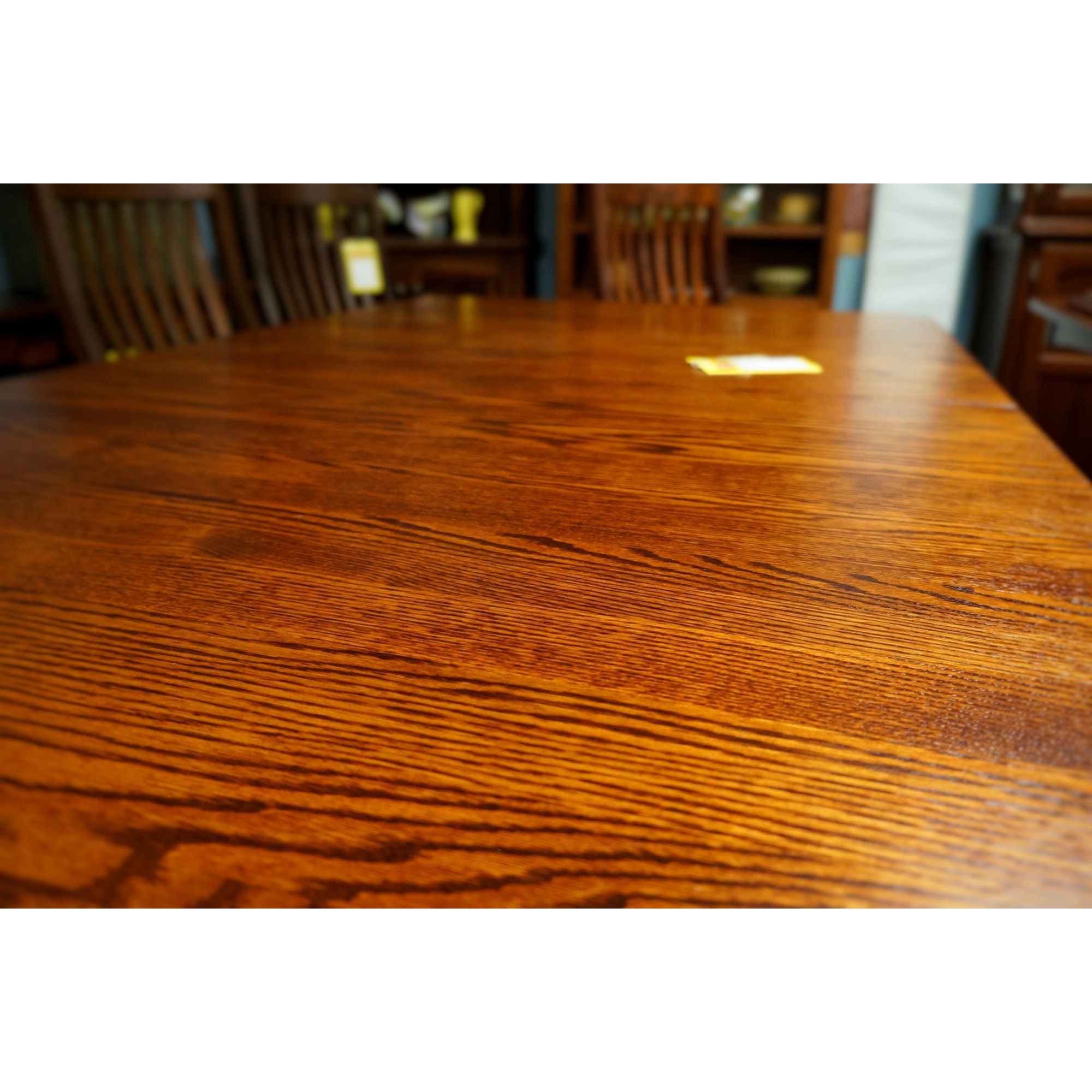 Oakwood Industries Casual Dining 1253602 Mission Rectangular Pub Table ...