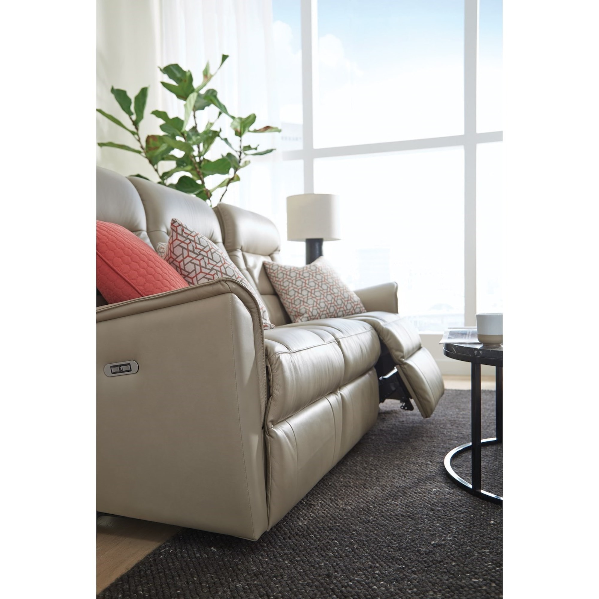 Palliser Dover 42219-61 Dover Contemporary Power Reclining Sofa with ...