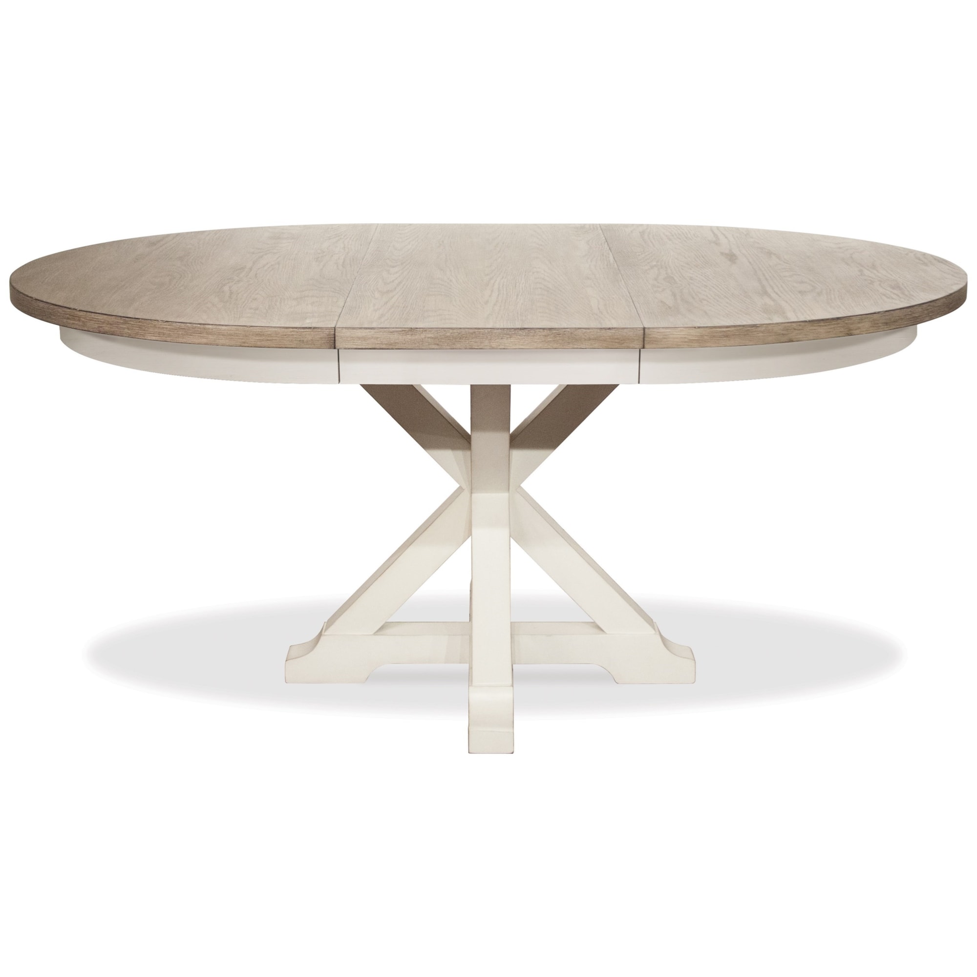 Riverside Furniture Myra 9940263 Round Dining Table with 18" Leaf ...