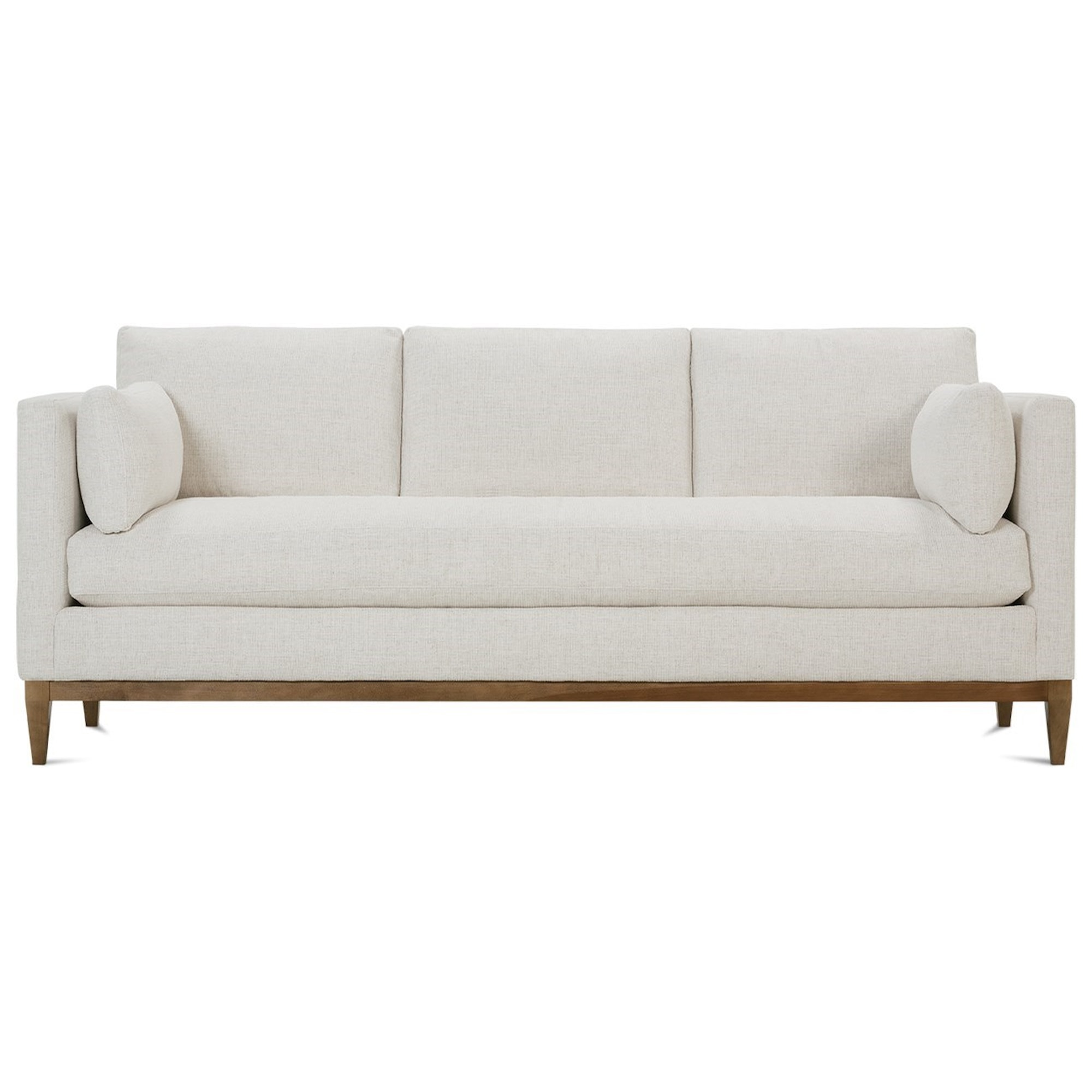 Robin Bruce Leo 408912297 Contemporary Sofa with Wood Base | Belfort ...