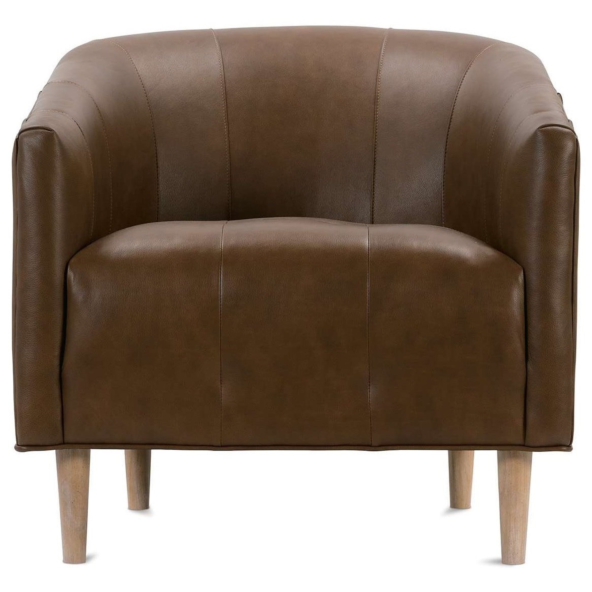 Rowe Pate P420-L-006 Contemporary Barrel Chair | Belfort Furniture ...