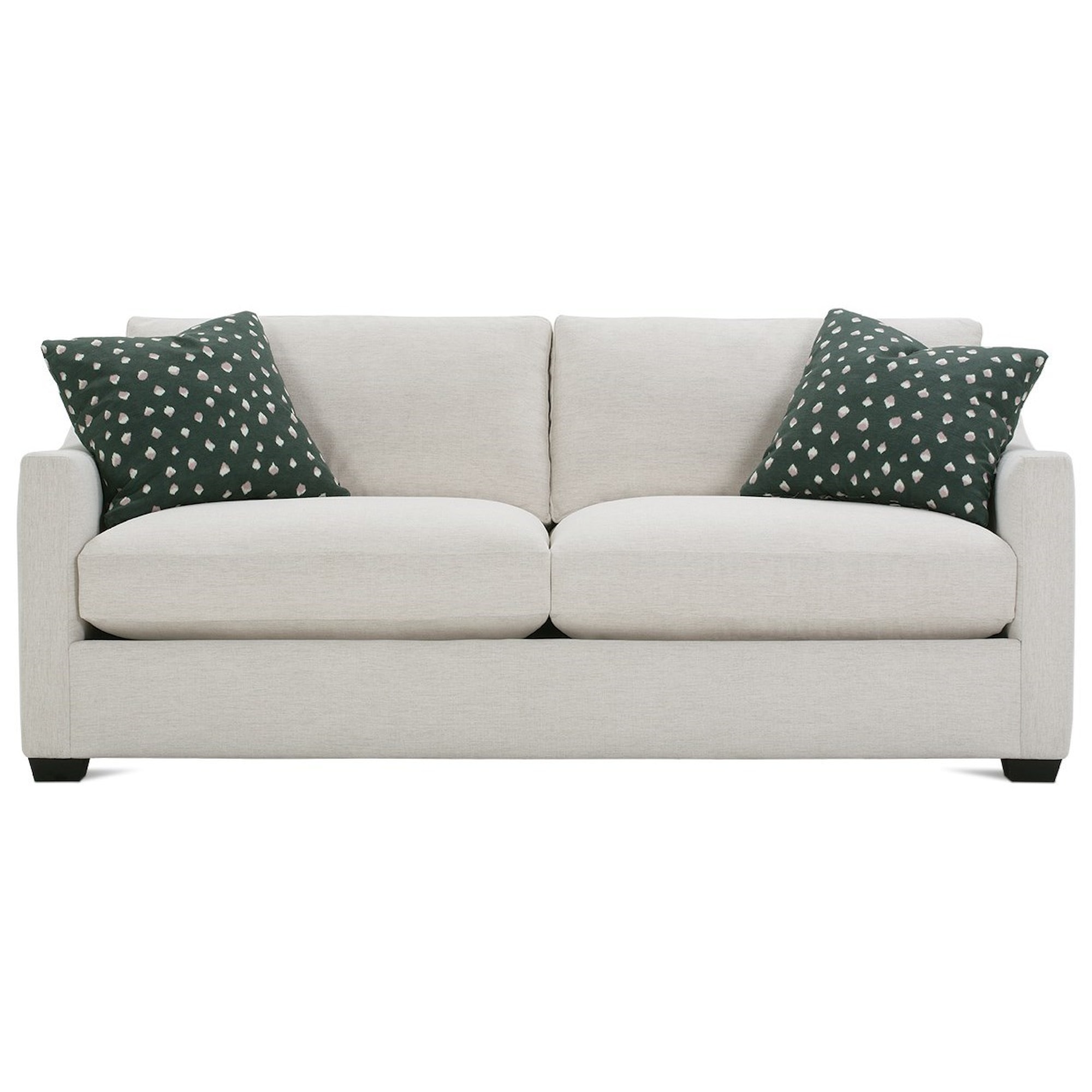 Rowe P603 P604-002 Transitional Sofa with Loose Pillow Back | Reeds ...