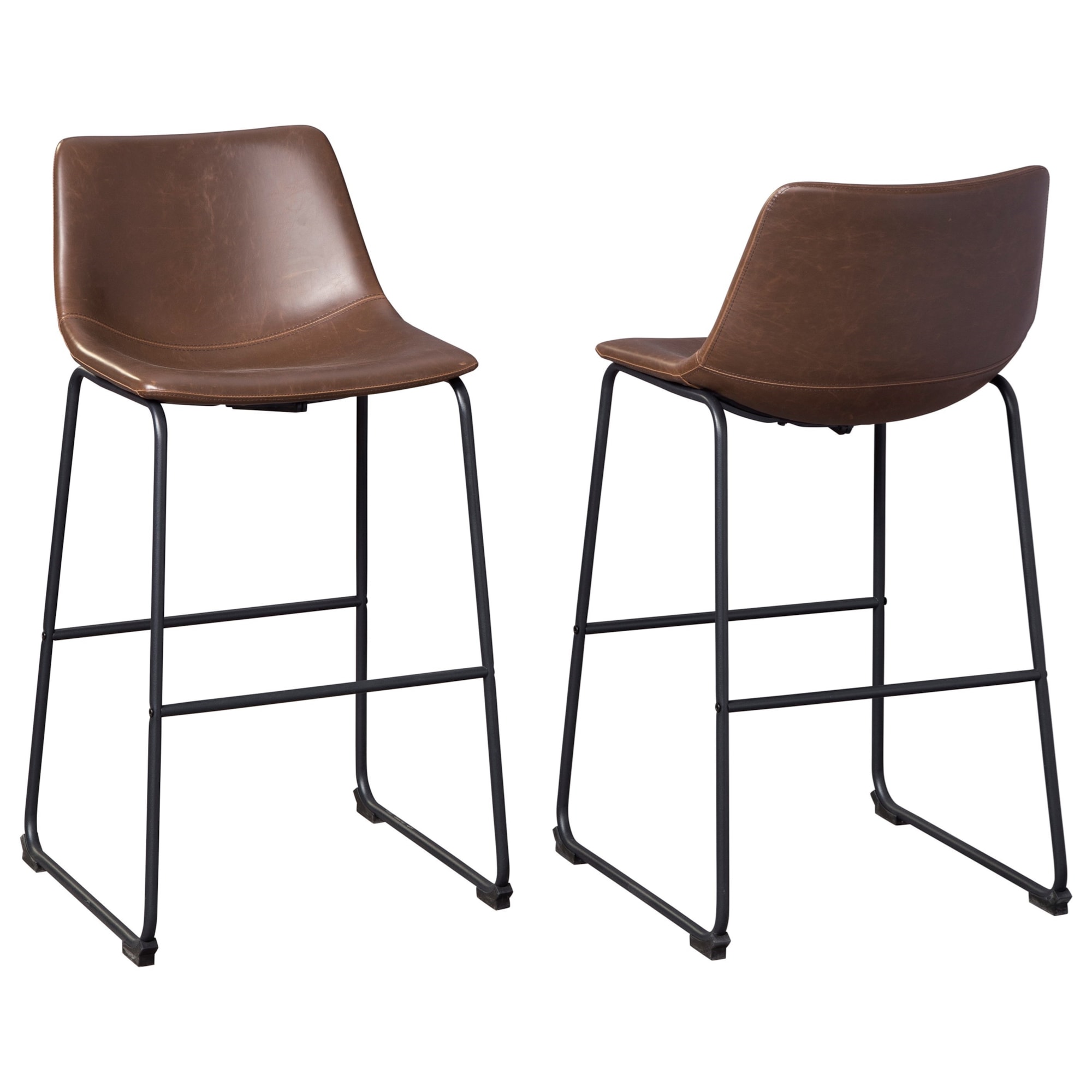 Signature Design by Ashley Centiar D372-130 Contemporary Brown Faux ...