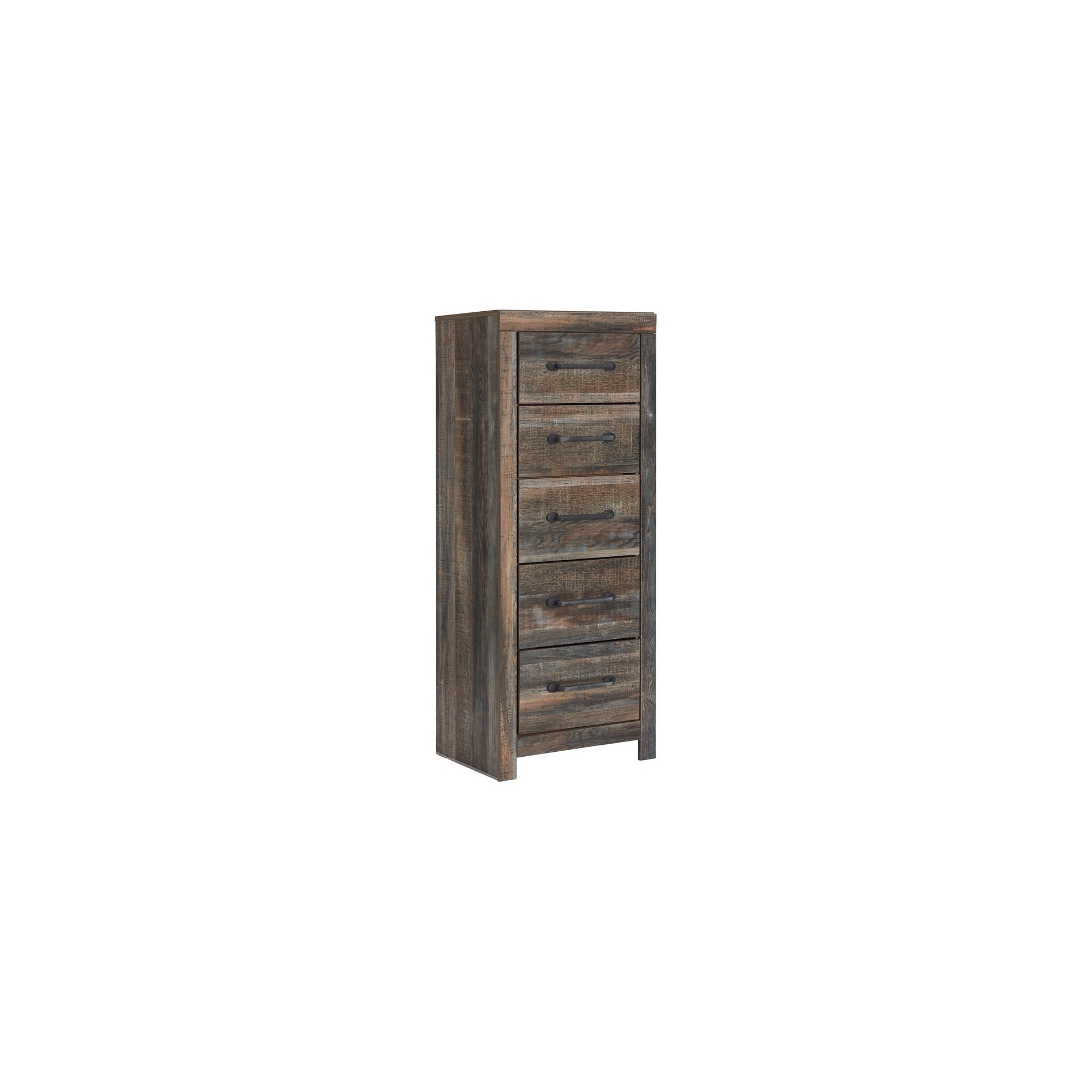 Signature Design by Ashley Drystan B211-11 Rustic Narrow 5-Drawer Chest ...