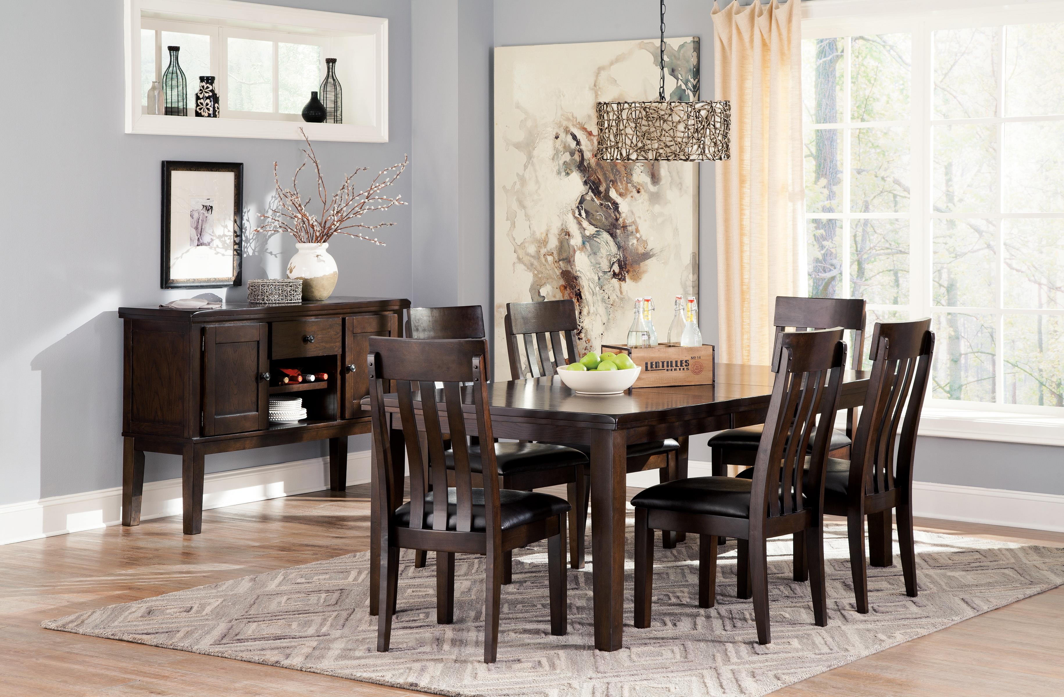 Ashley butterfly leaf table store