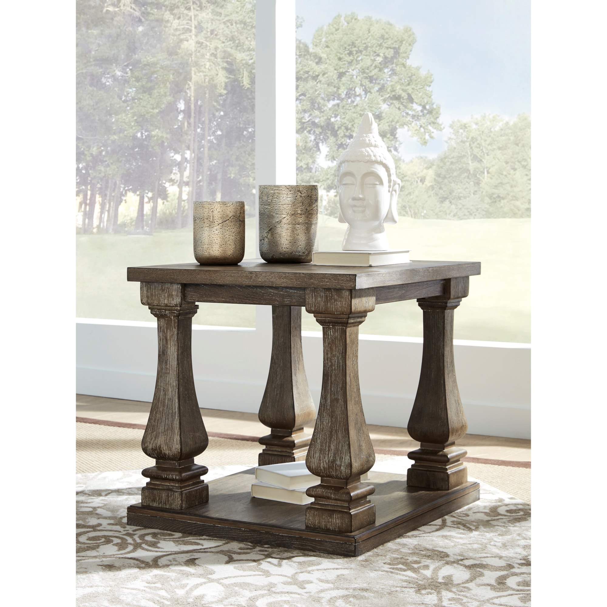 Ashley Signature Design Johnelle T776-3 Transitional Rectangular End ...