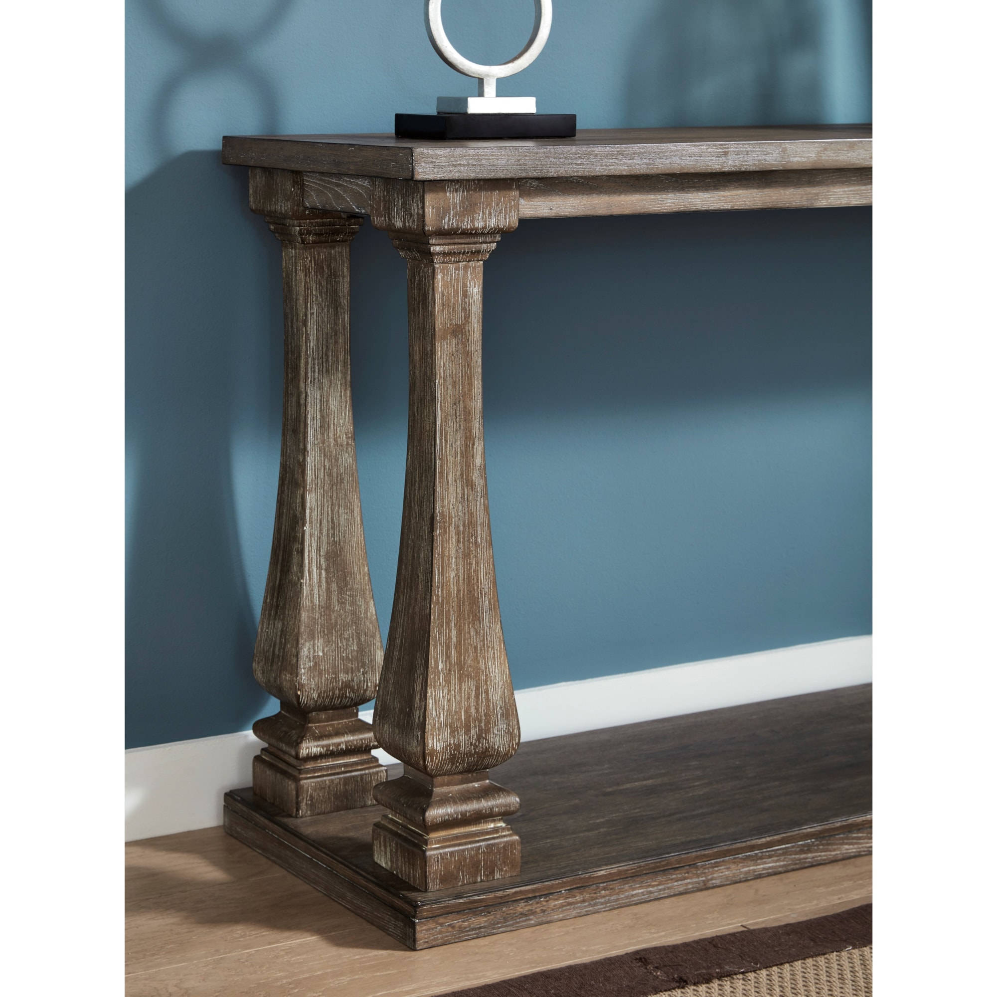 Signature Design by Ashley Johnelle T776-4 Transitional Sofa Table ...