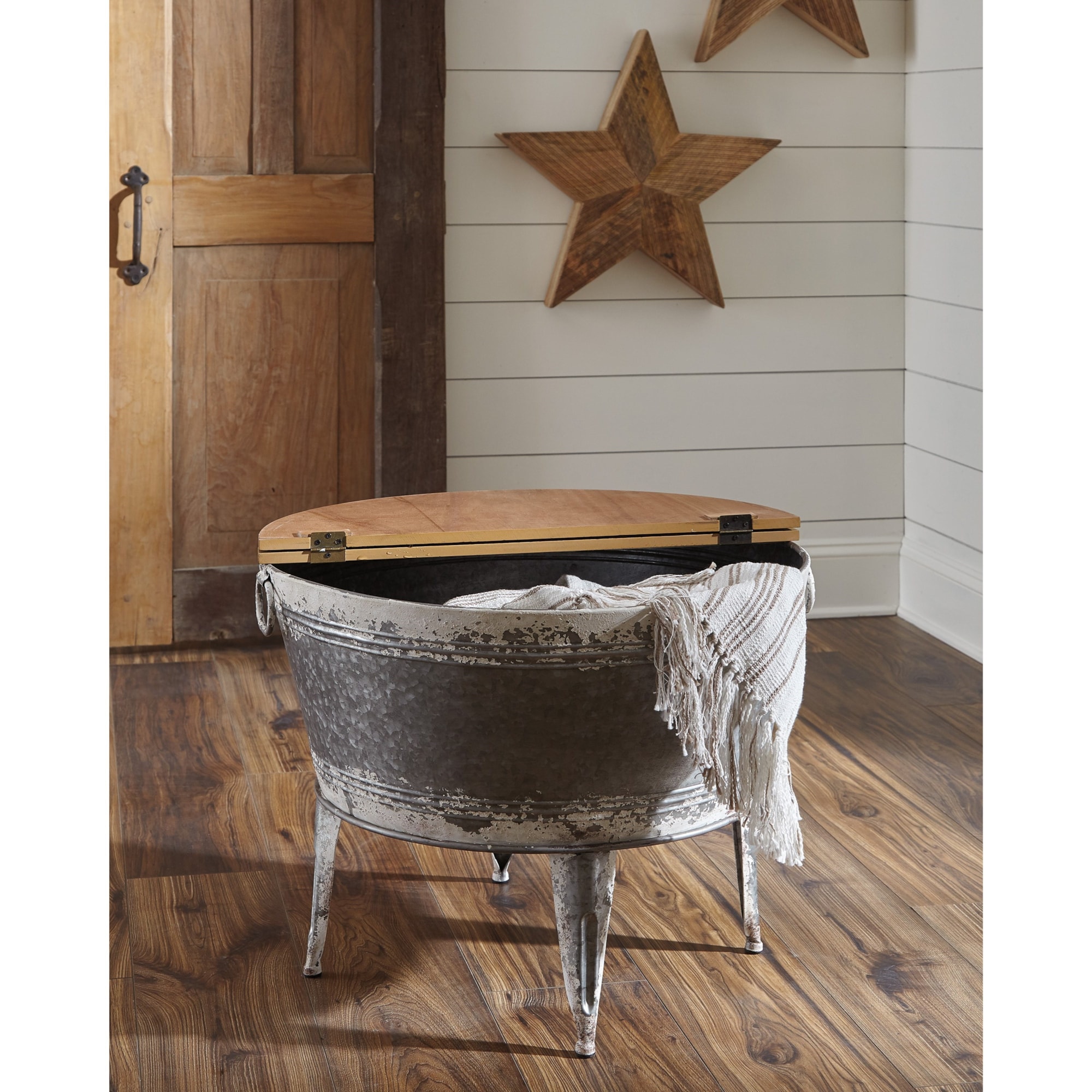 Signature Design by Ashley Shellmond A4000209 Modern Rustic Storage ...