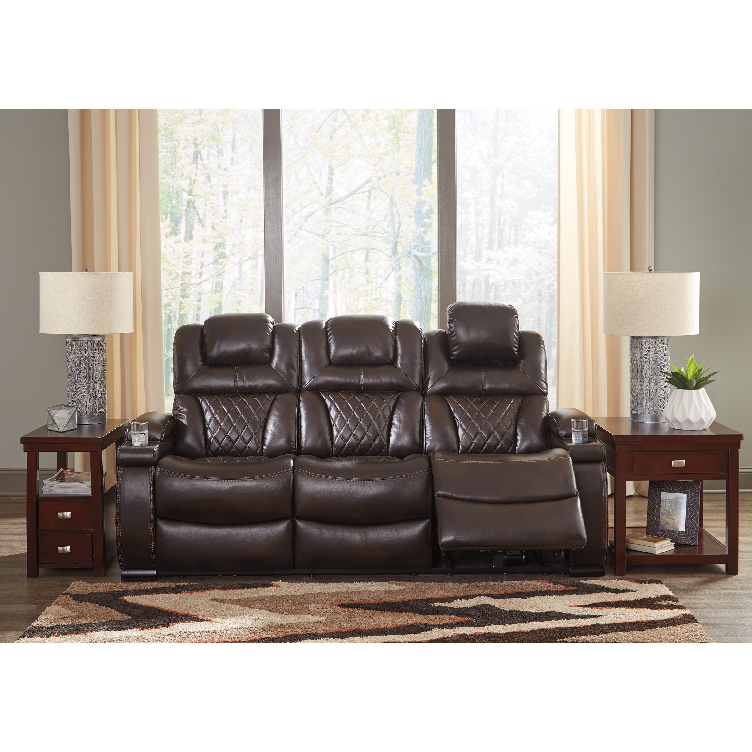 Warnerton power reclining sofa store