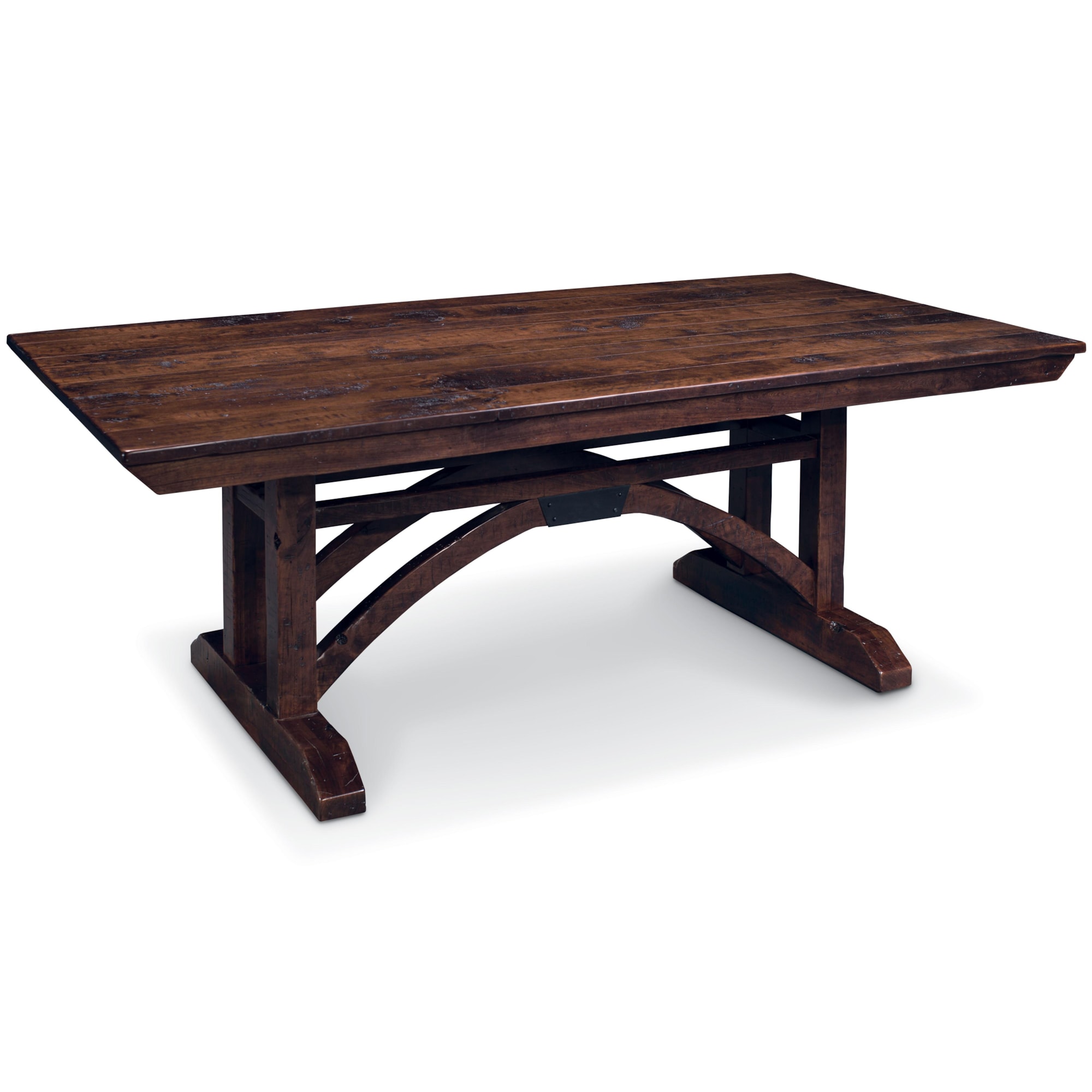 Simply Amish B and O Railroad ETTRB-H14D16Q-K28 Trestle Bridge Table ...