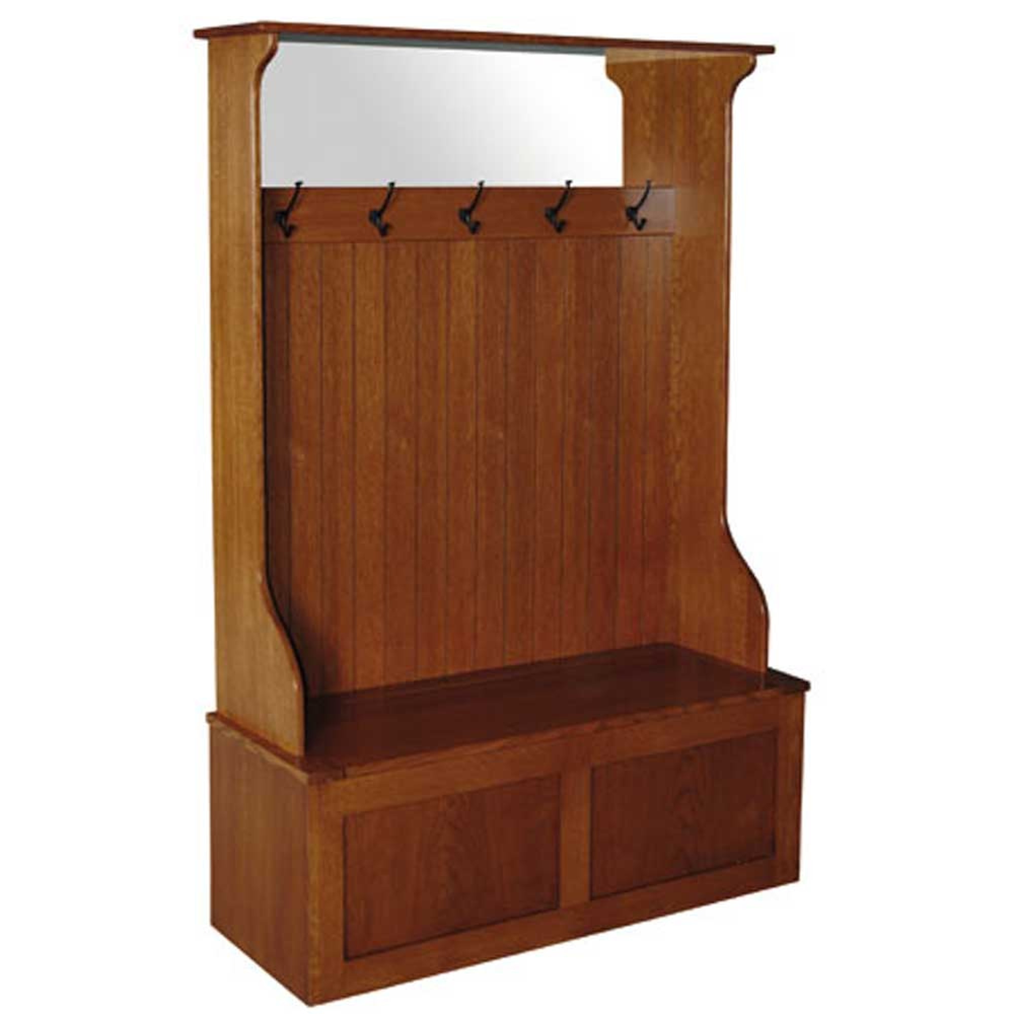 Simply Amish Mission Amish KAHB48F-W Mission Hall Bench | Mueller ...