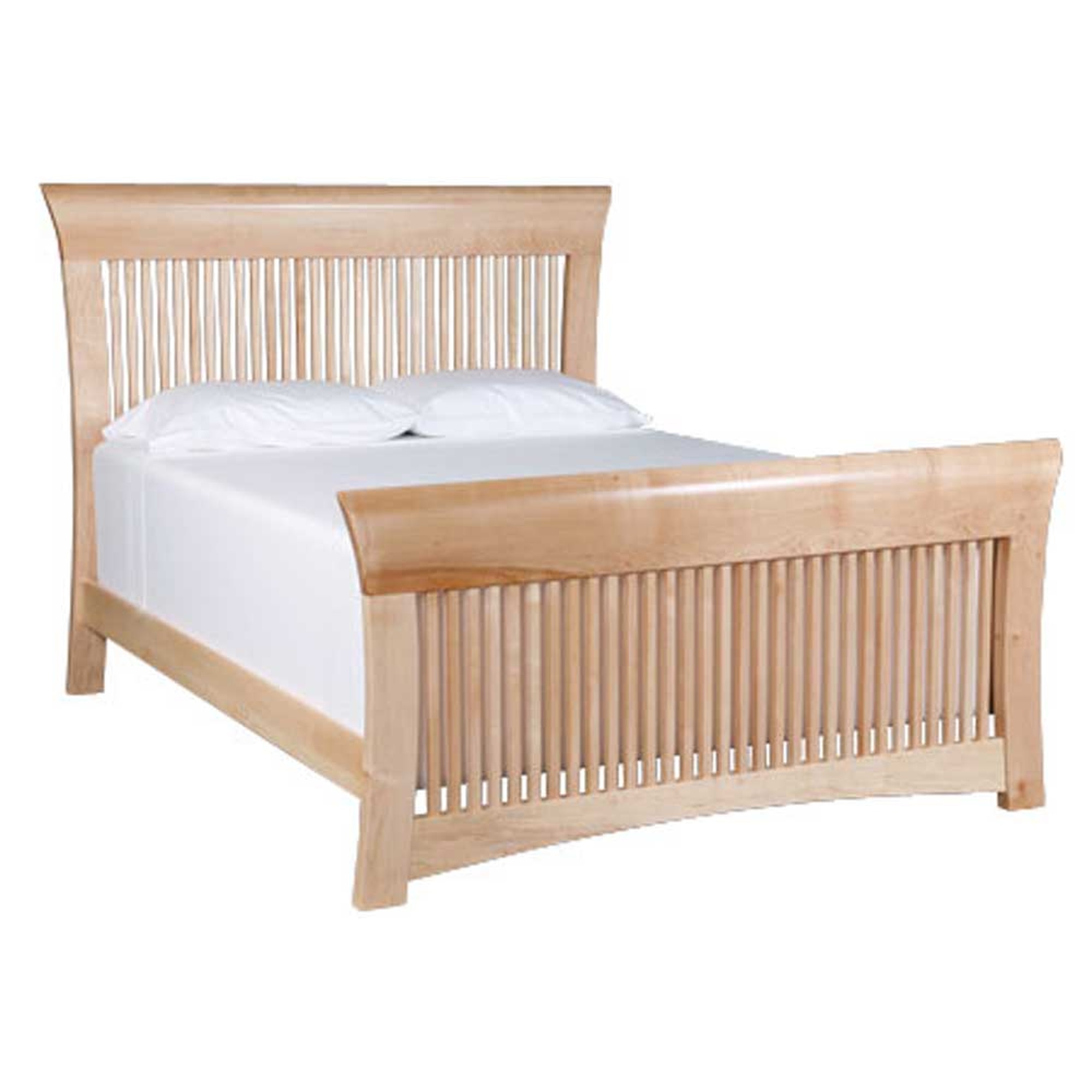 Loft SBLFT-10B5 Twin Spindle Bed | Reeds Furniture | Panel Beds