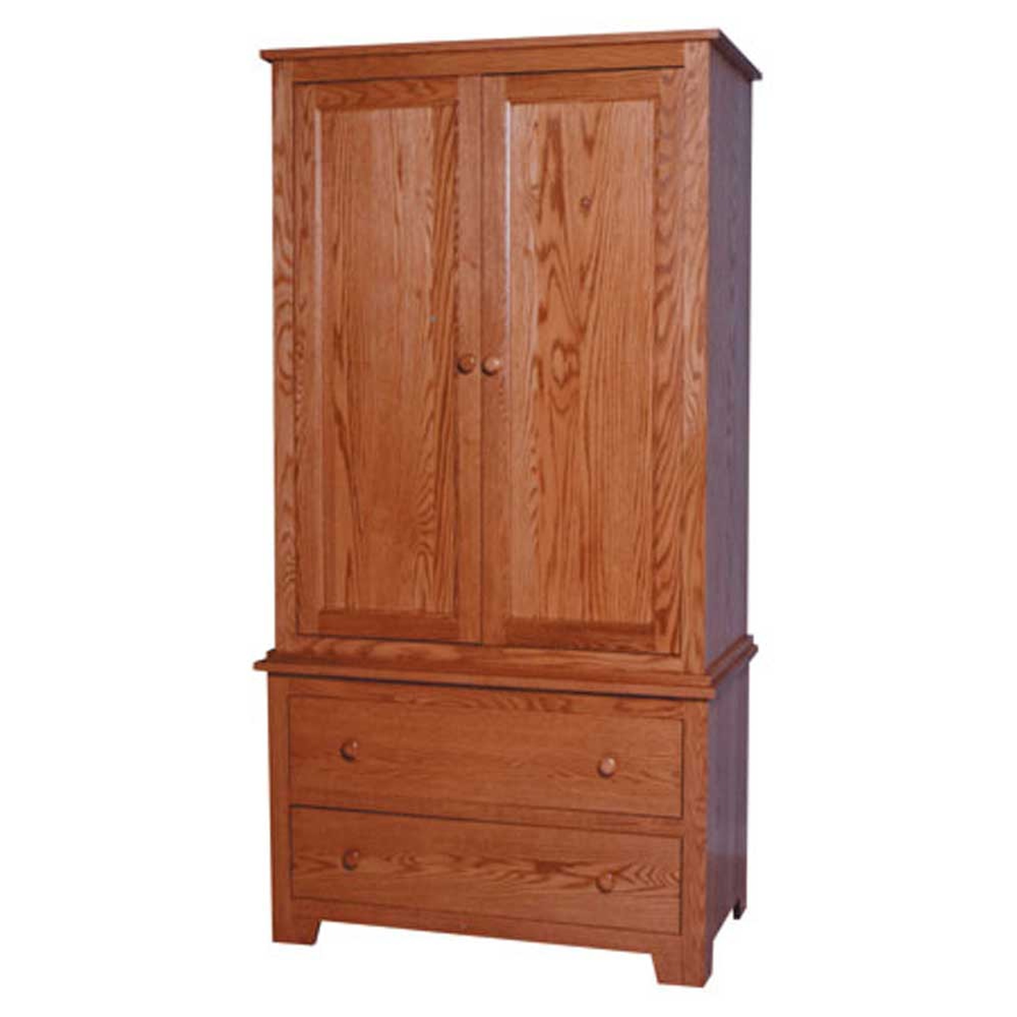Shaker Amish ME8822AC-1 Shaker Armoire on Chest | Reeds Furniture ...