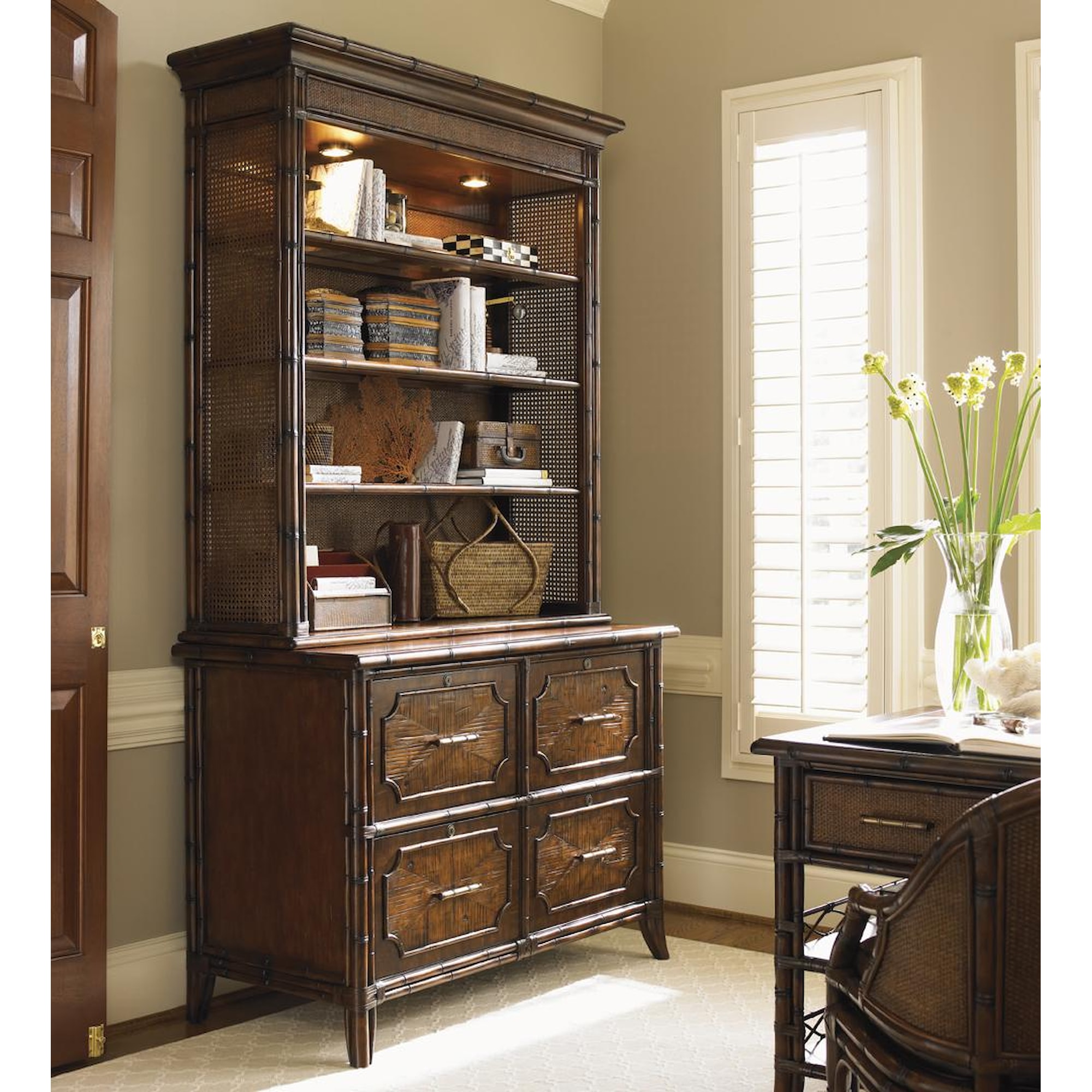 Sligh Bal Harbour 293SA 293SA-450 4 Drawer Laguna Beach File Chest with ...