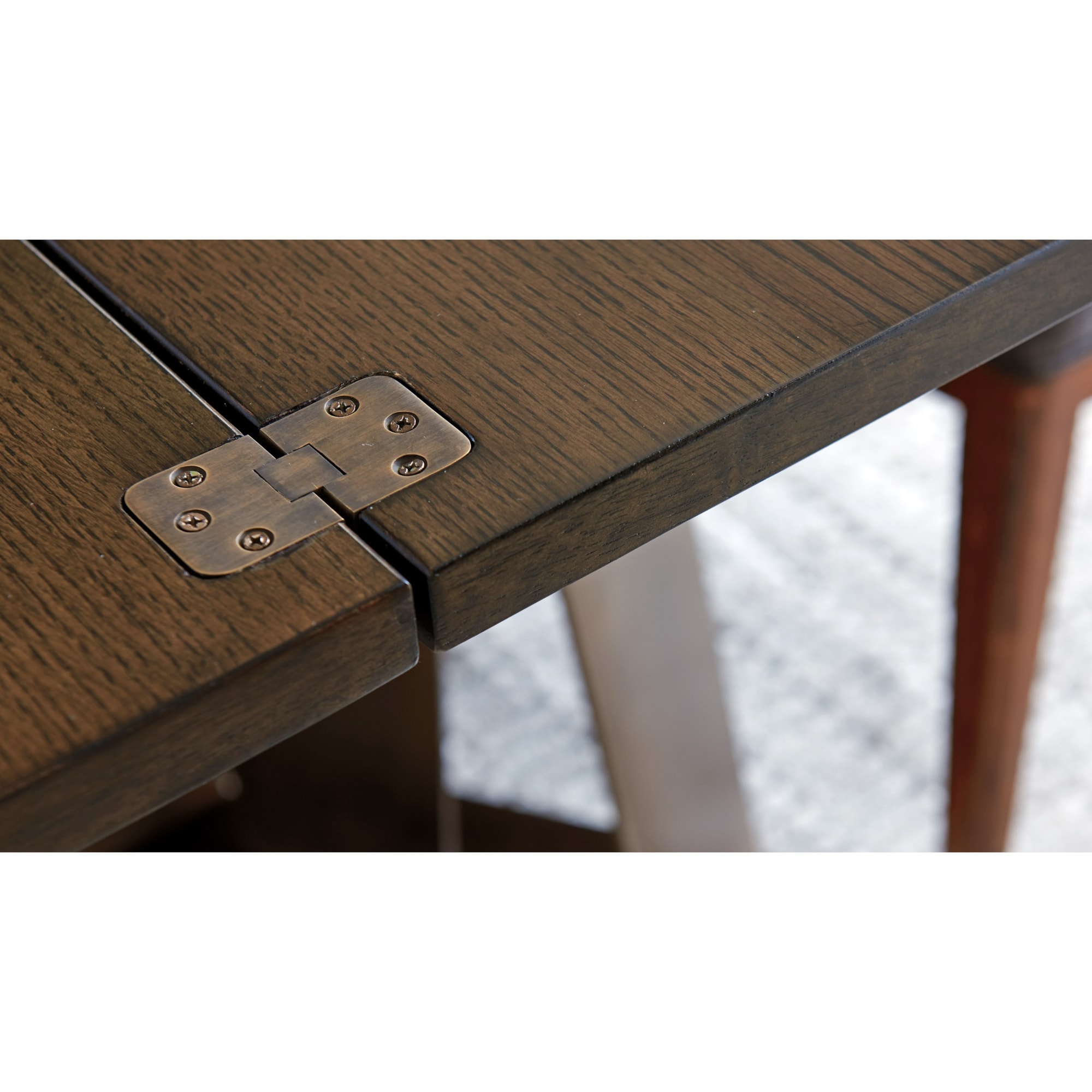 Sligh Cross Effect 190-470 Contemporary Flip Top Console with ...