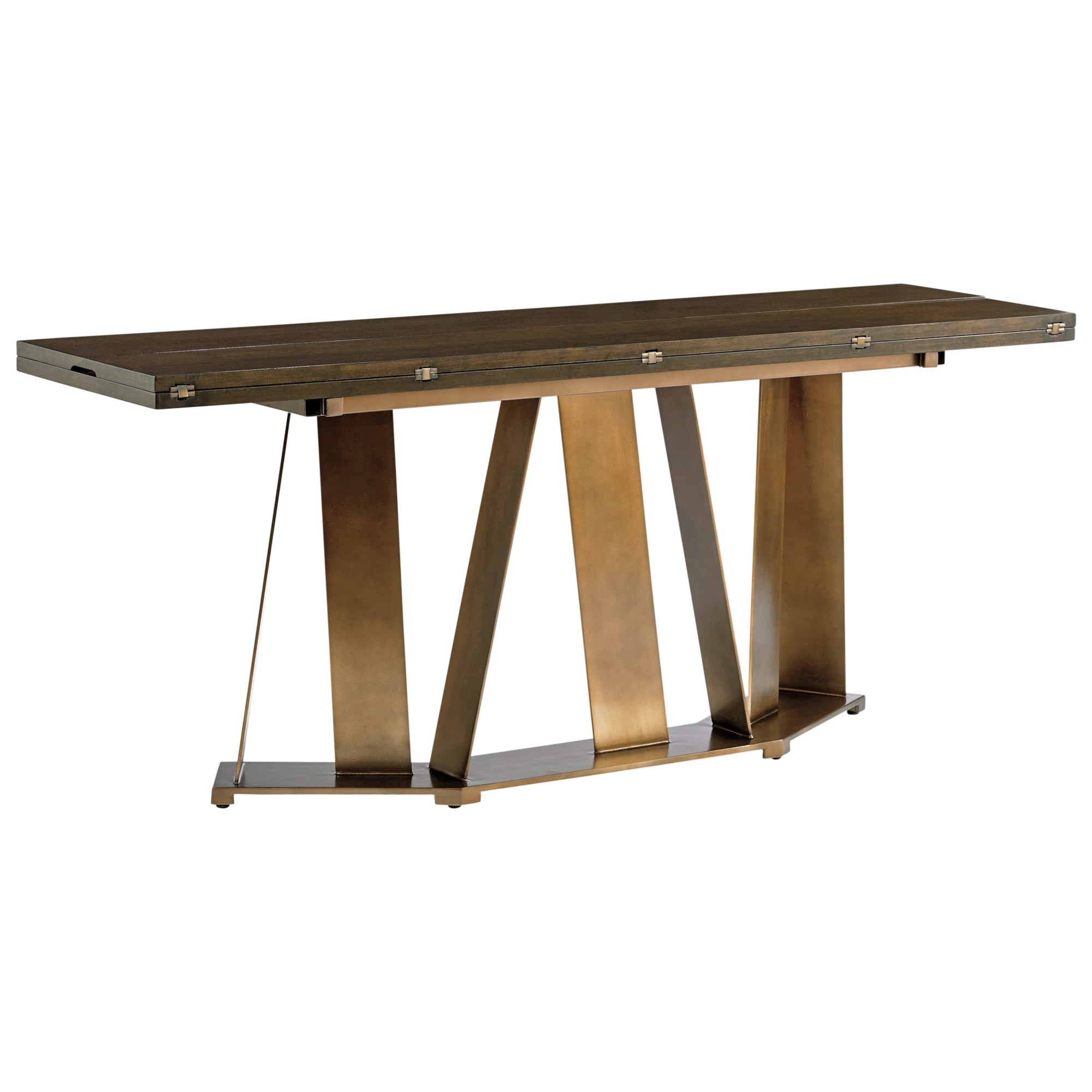 Sligh Cross Effect 190-470 Contemporary Flip Top Console with ...