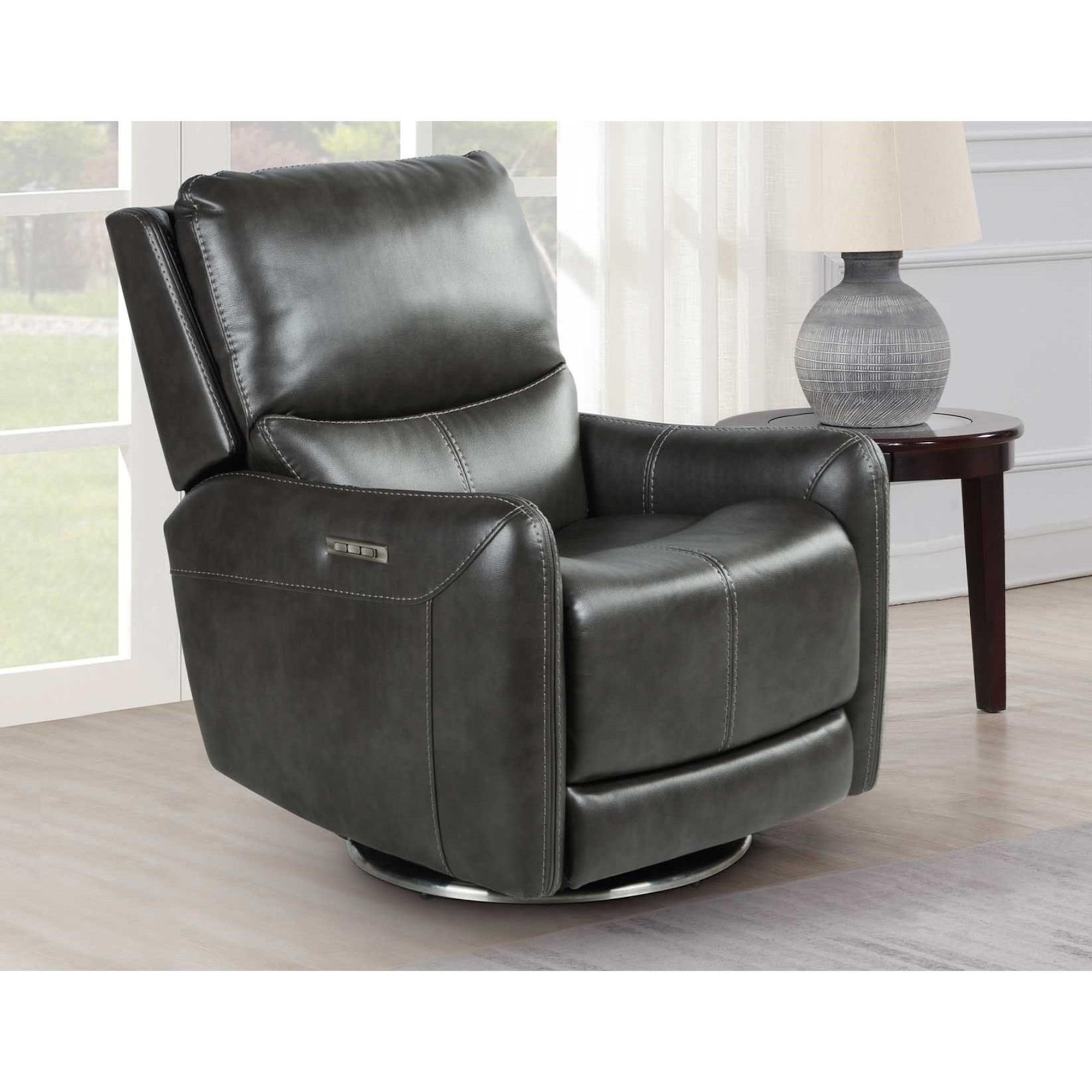 Steve Silver Athens AH850C Triple-Power 360-Degree Swivel Motion Chair ...