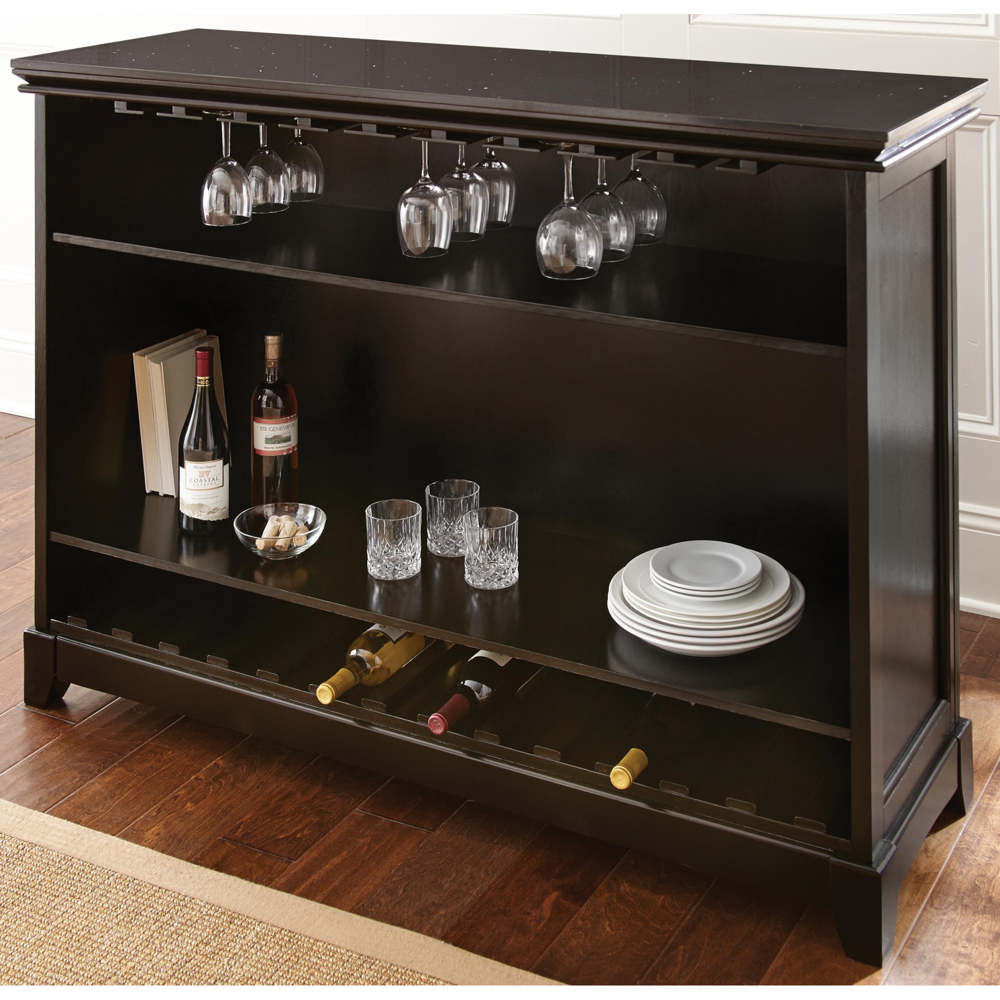 Steve Silver Garcia GR660B Bar Unit with Stone Top | Standard Furniture ...