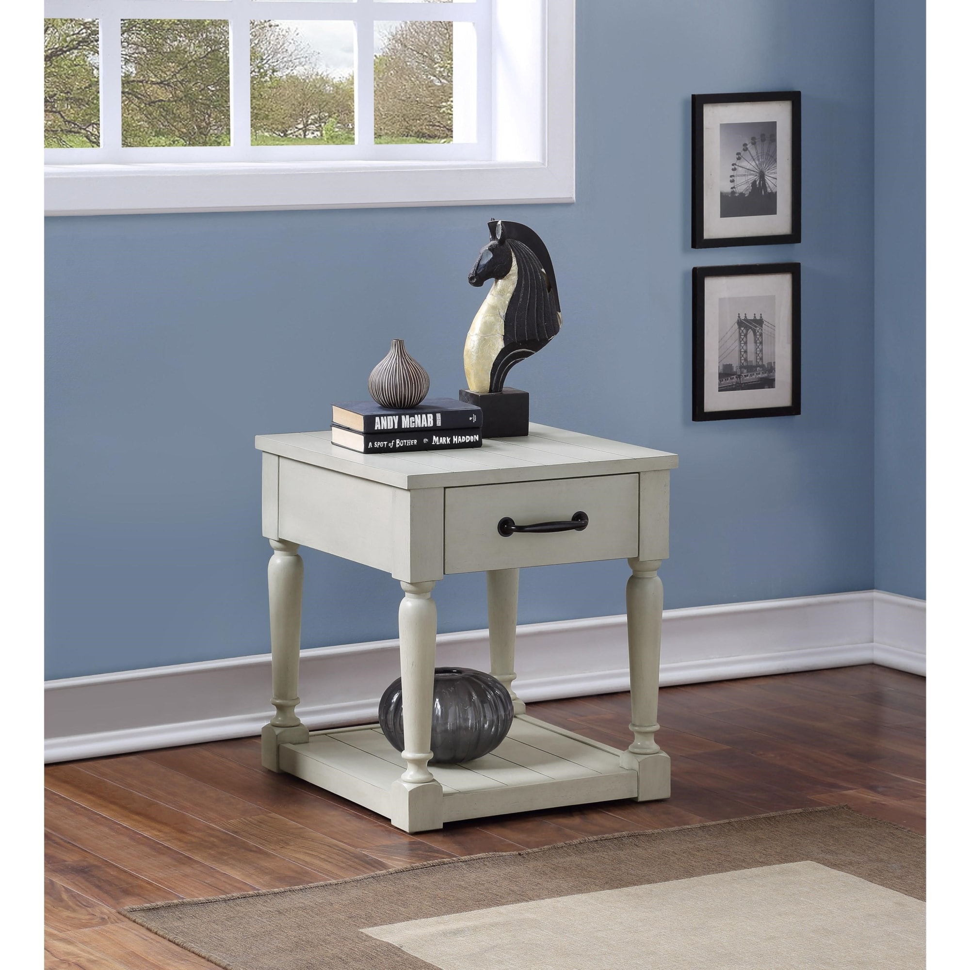 Steve Silver Hemingway 000001130573 Cottage End Table with Drawer and ...